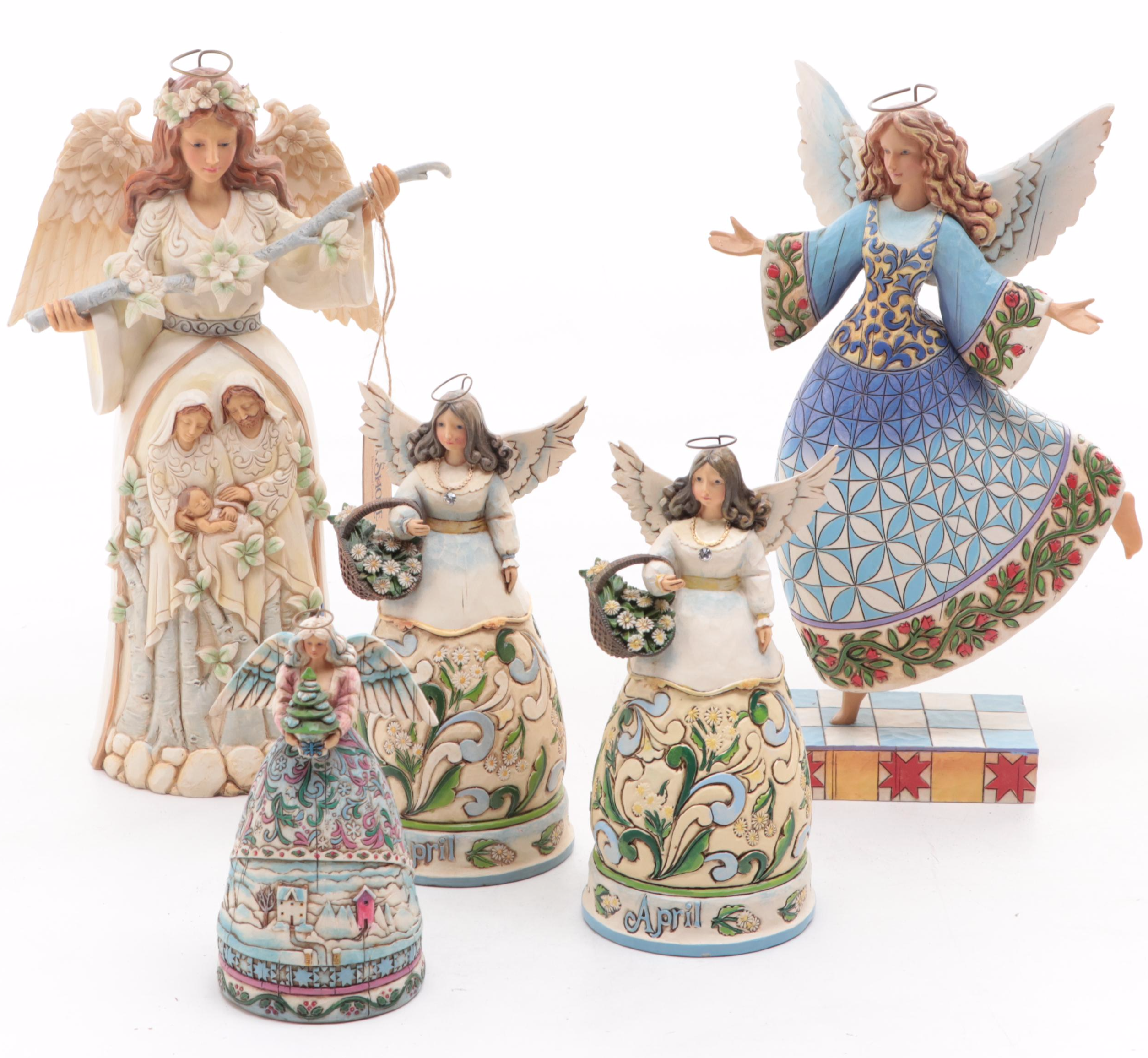 Jim Shore "Breath of Heaven," "Heavenly Dancer," and More Resin ...