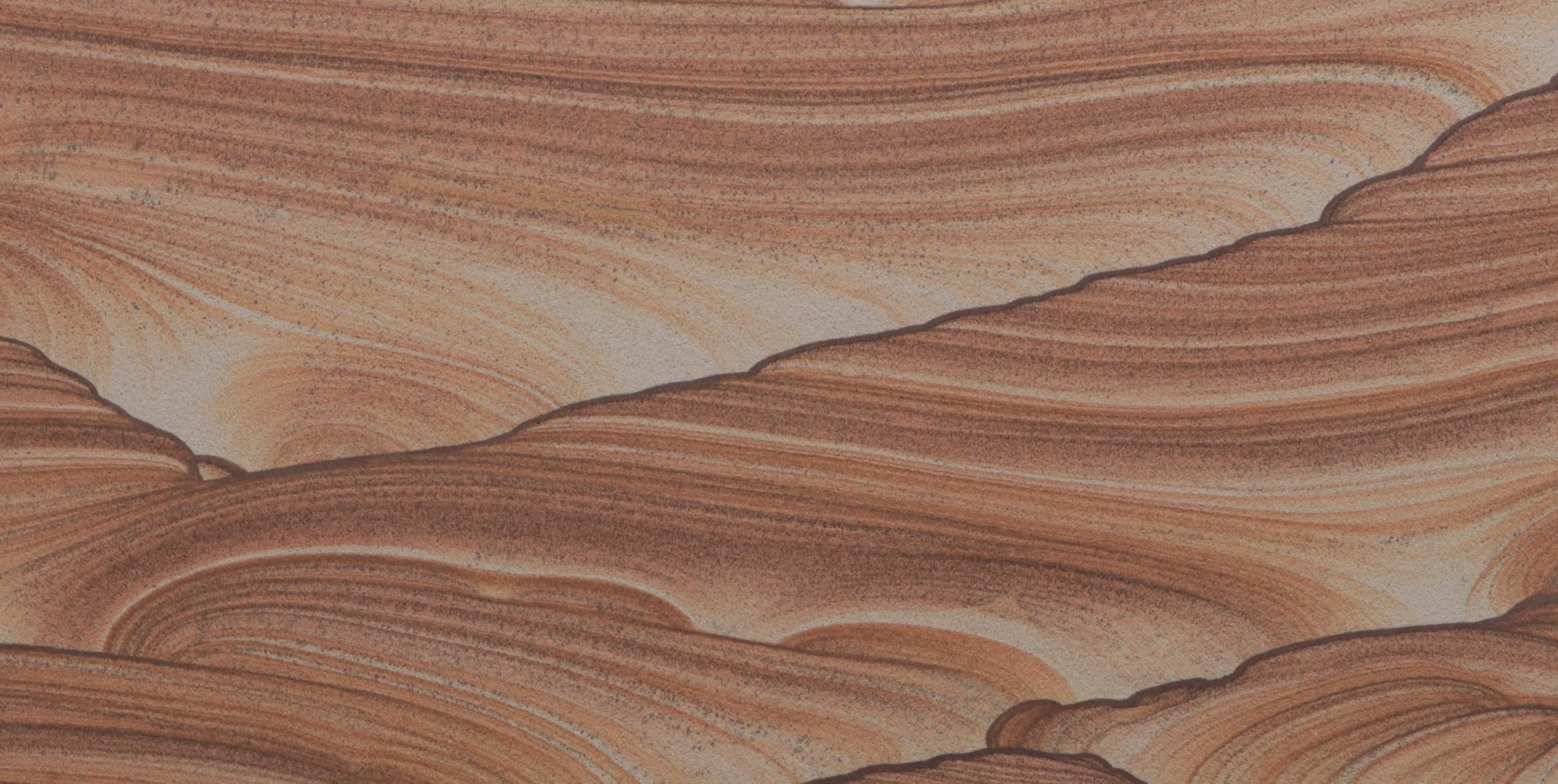 Mounted Kanab Sandstone "Landscape" Specimen | EBTH