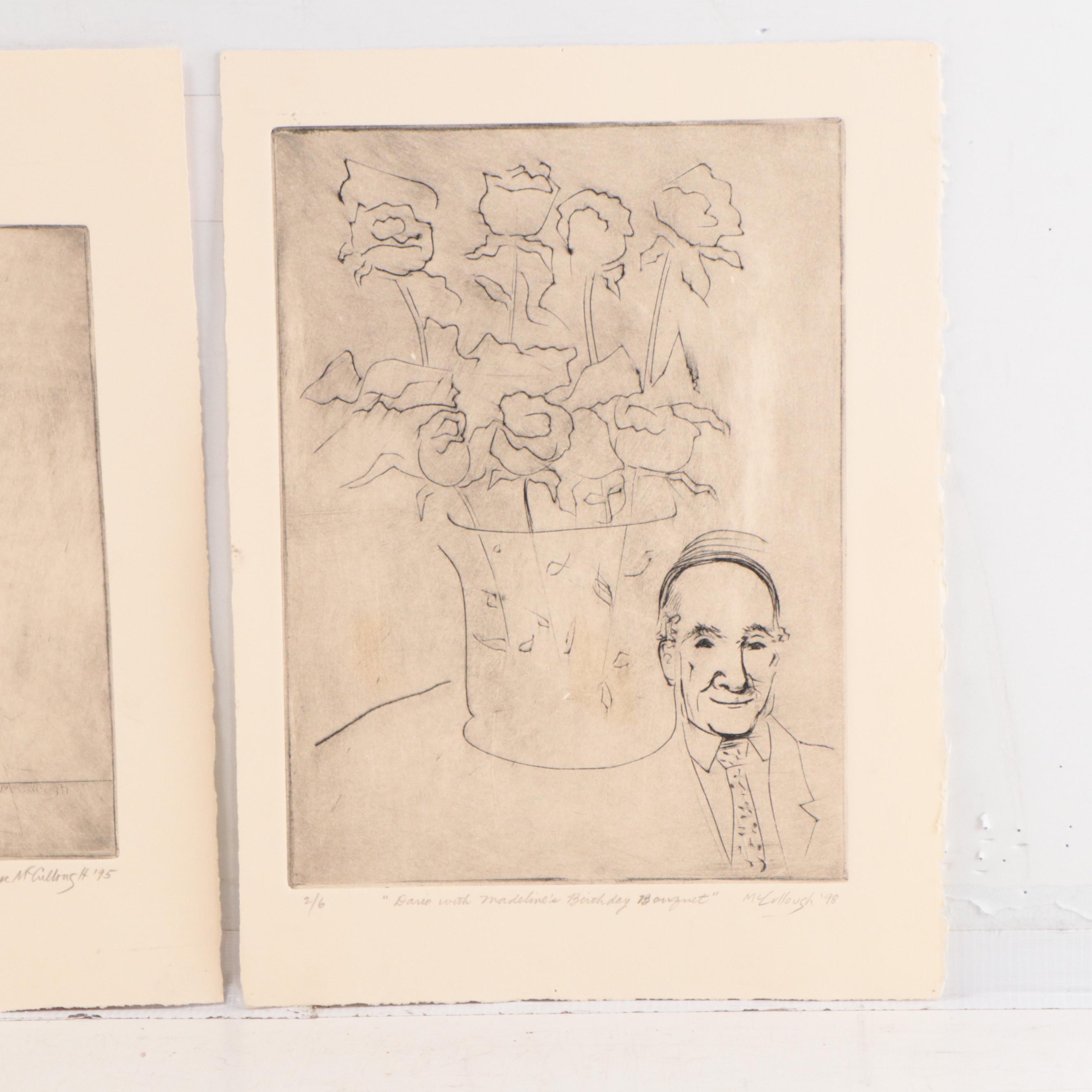 George McCullough Etchings Including "Hawk," Late 20th Century; More | EBTH