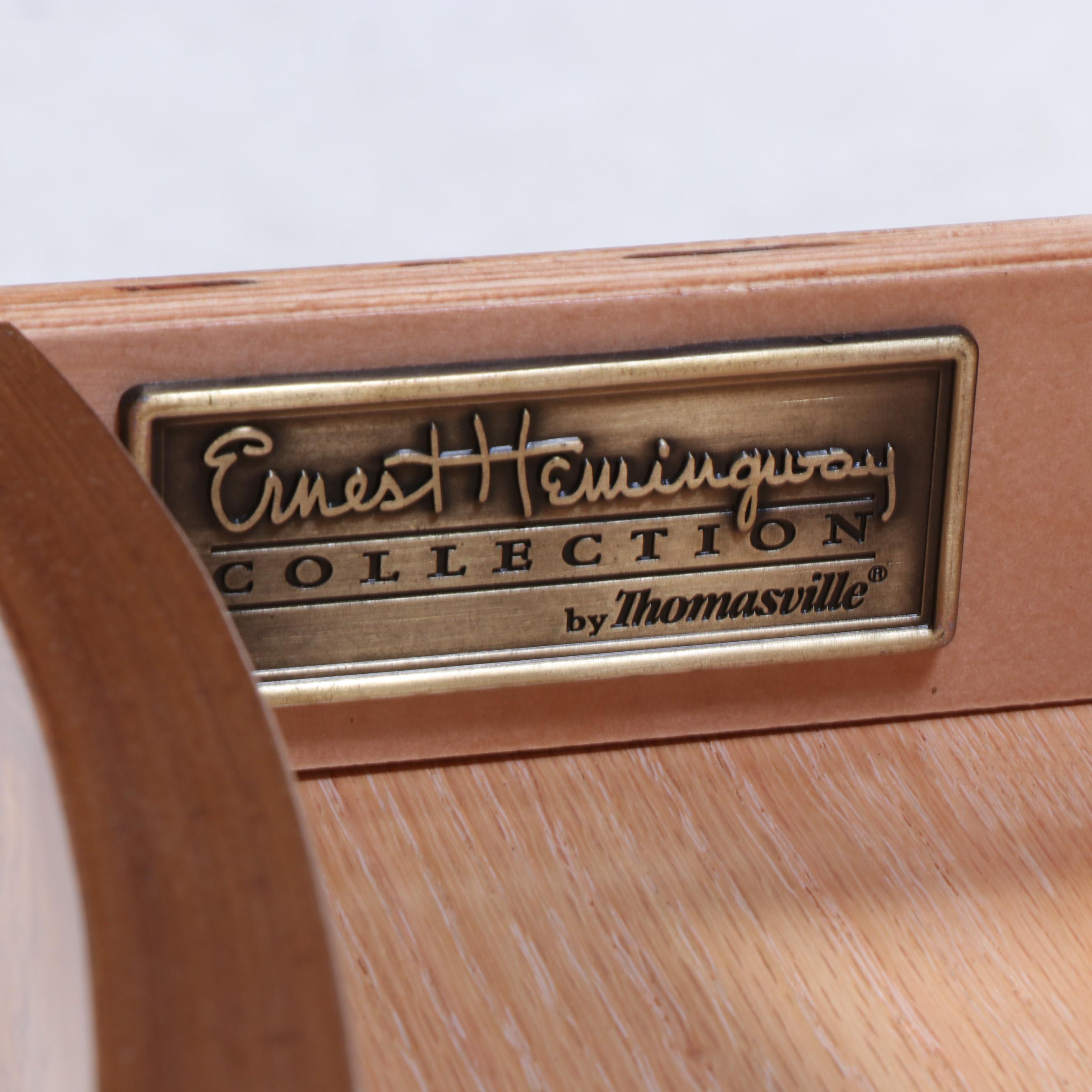 Ernest Hemingway Collection by Thomasville Olive Ash Burl and Wood ...