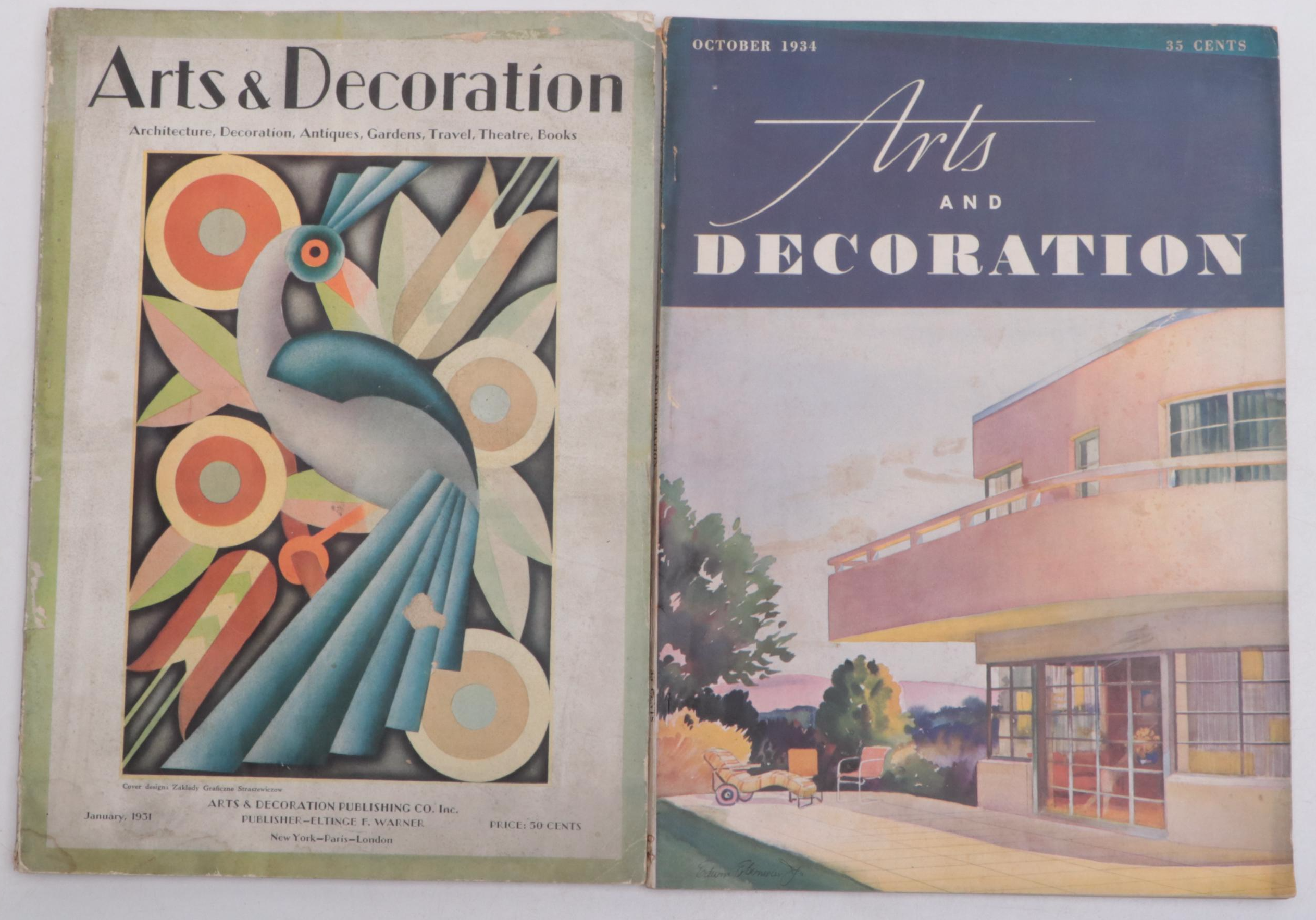 "Arts and Decoration" Magazine Issues, 1930s | EBTH