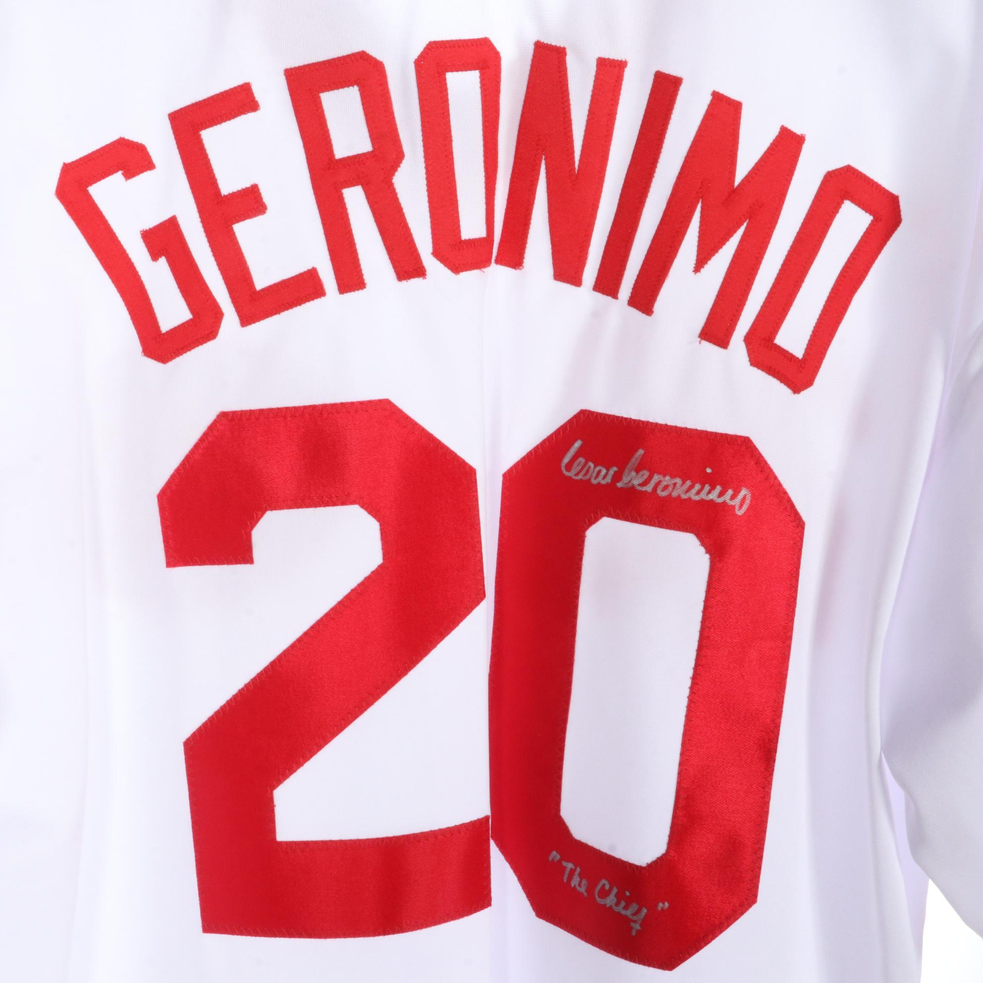 Cincinnati Reds "The Great Eight" Signed Stitched Jerseys, Pete Rose ...