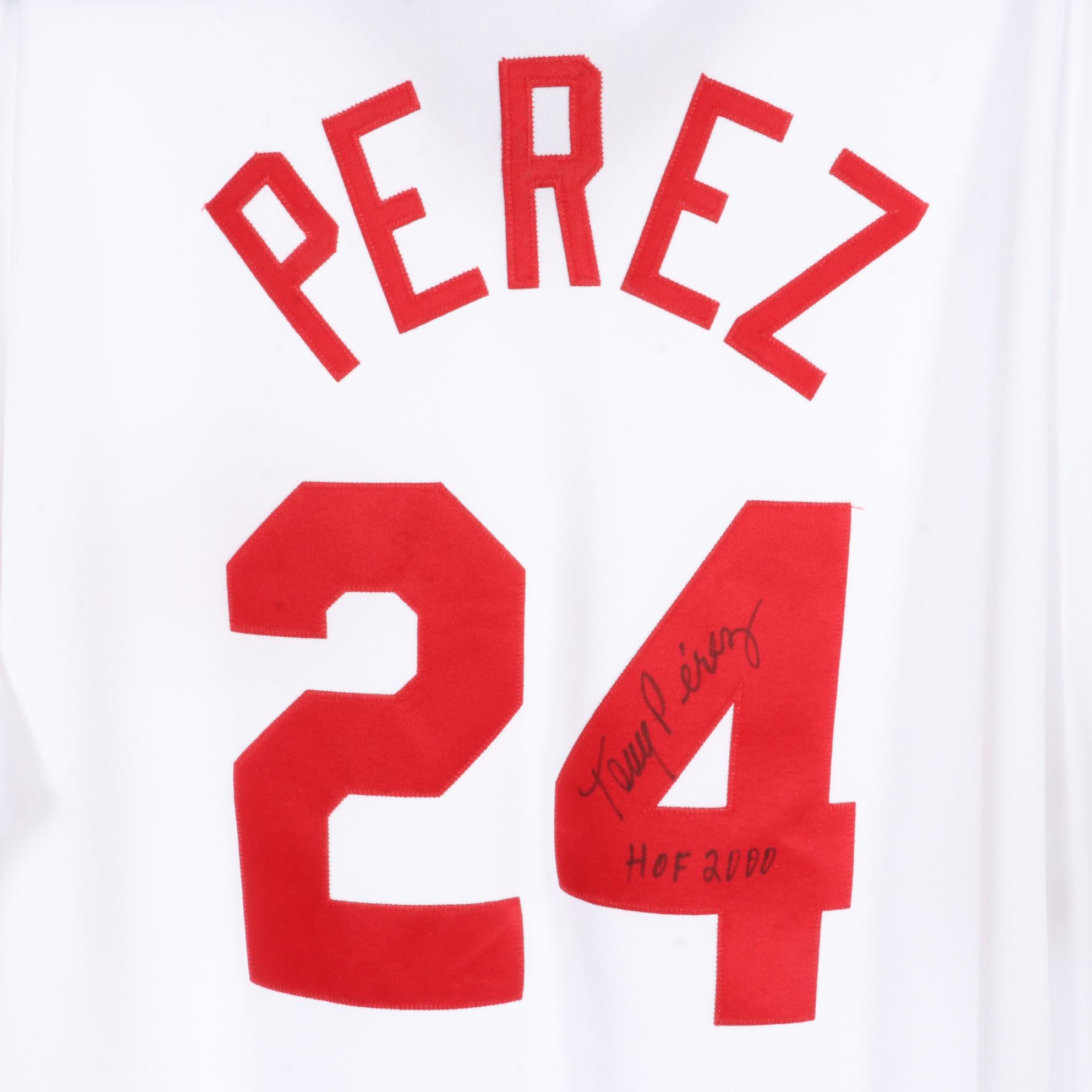 Cincinnati Reds "The Great Eight" Signed Stitched Jerseys, Pete Rose ...