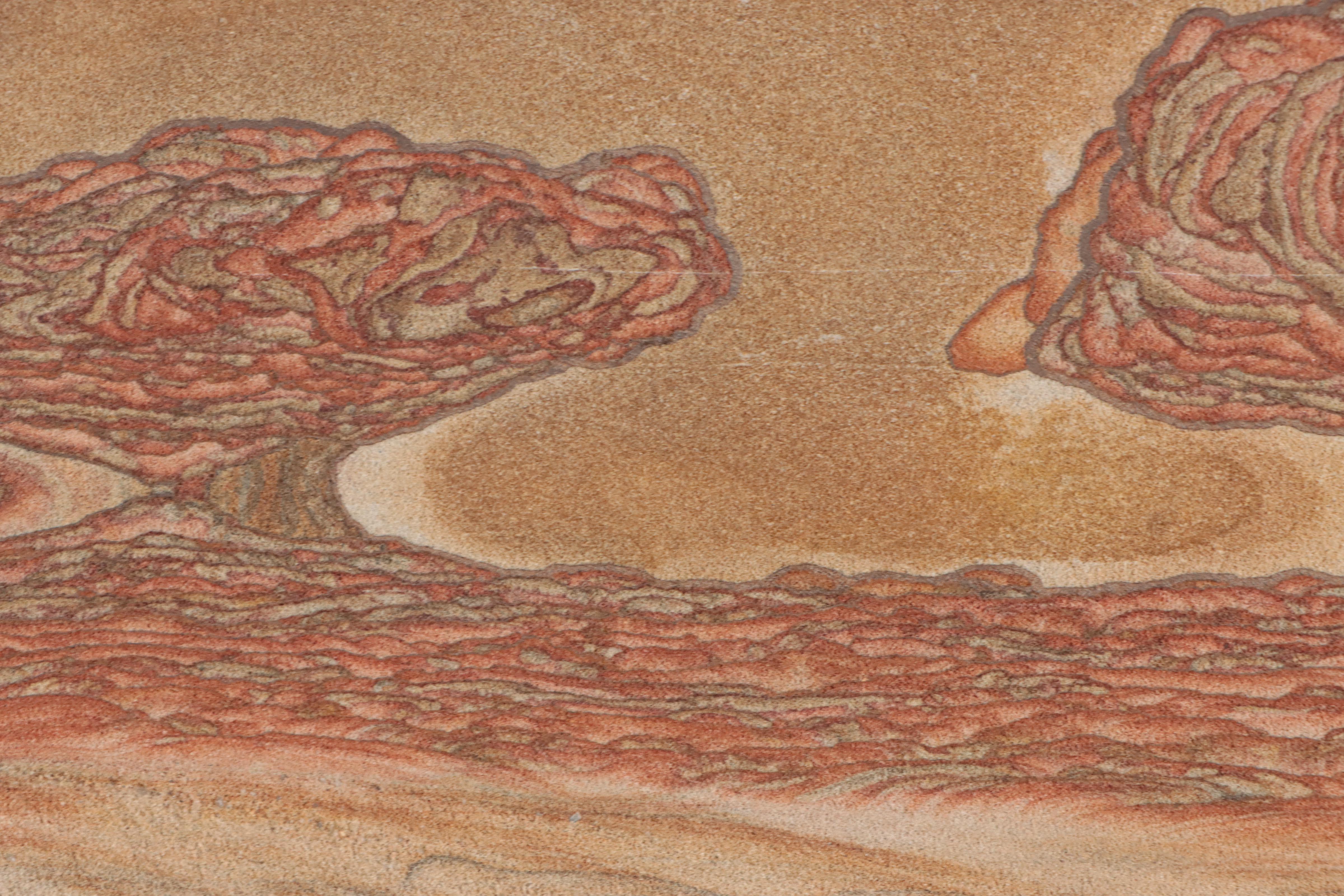 Mounted Kanab Sandstone "Landscape" Specimen | EBTH