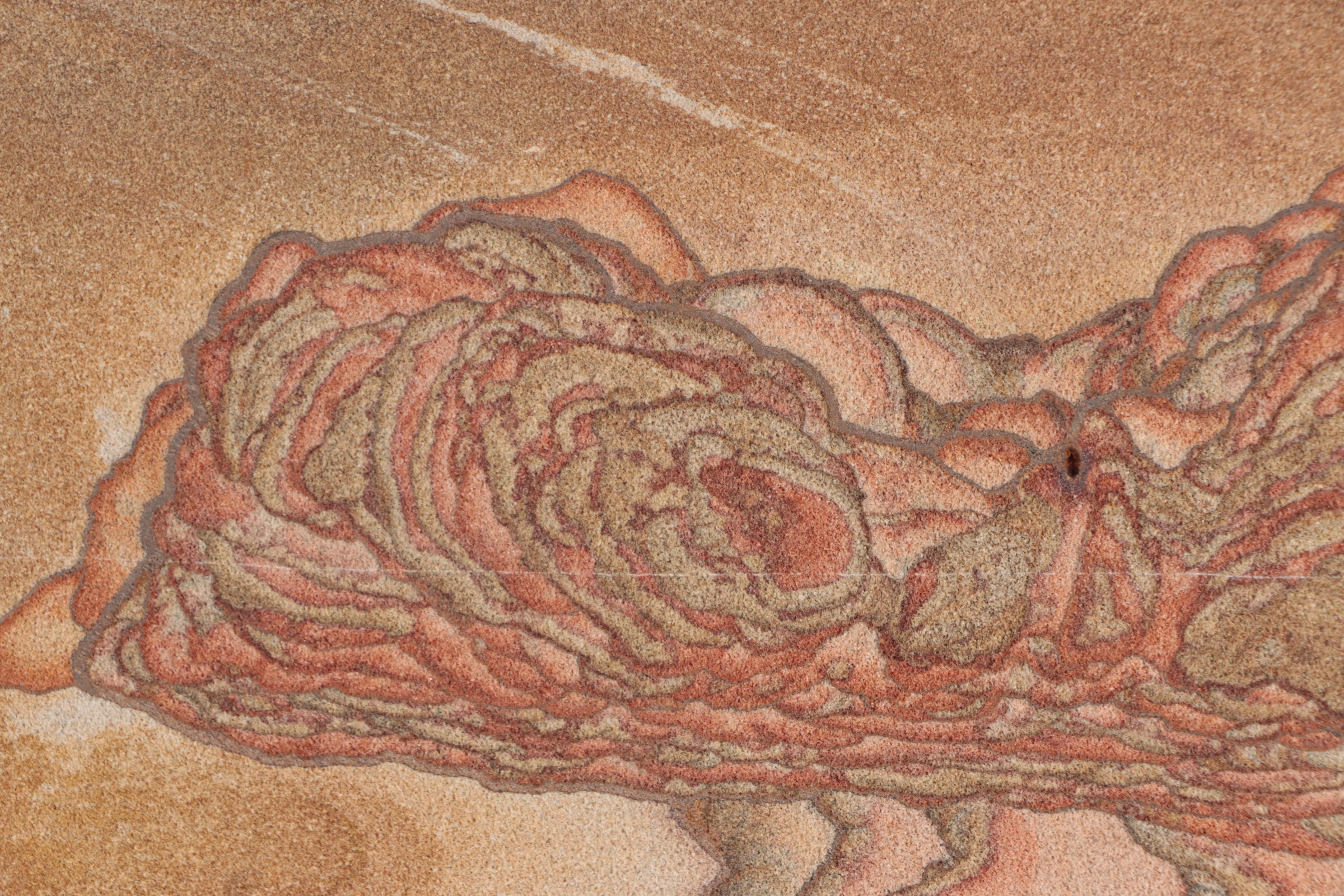 Mounted Kanab Sandstone "Landscape" Specimen | EBTH