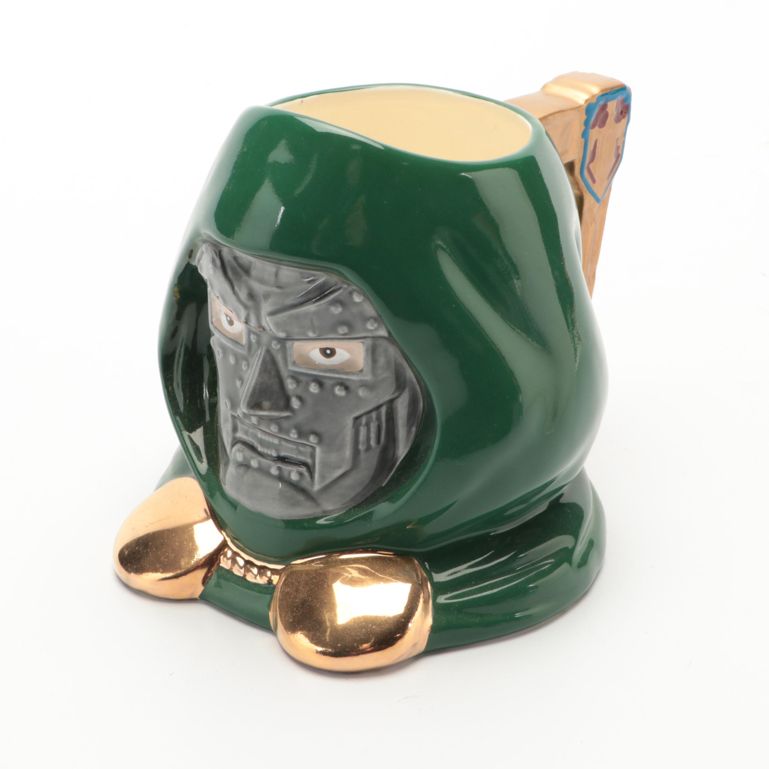 Marvel Doctor Doom X-Men Action Figures with Limited Edition Figural ...