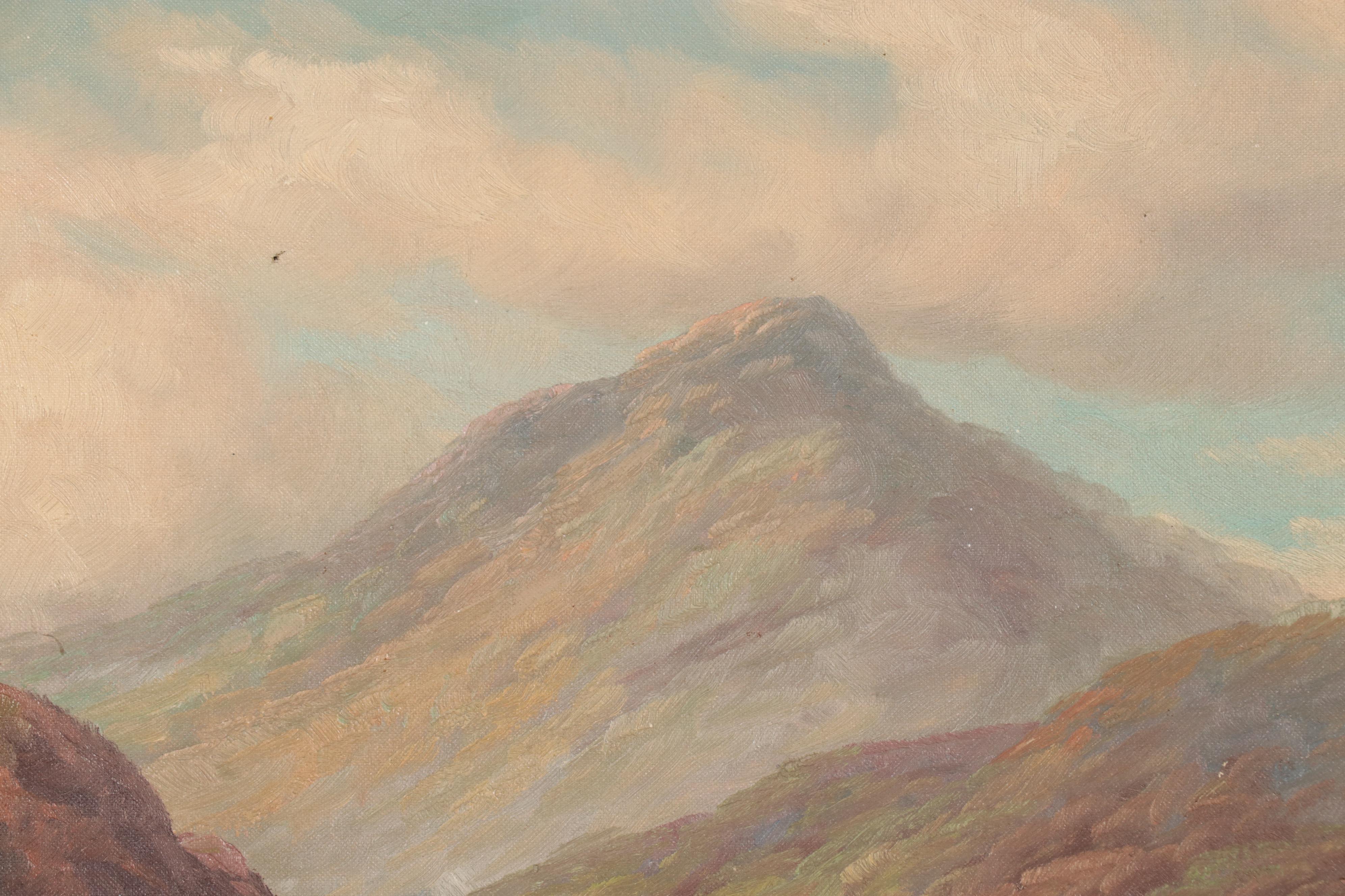 E. Sutton Landscape Oil Painting, Mid-20th Century | EBTH