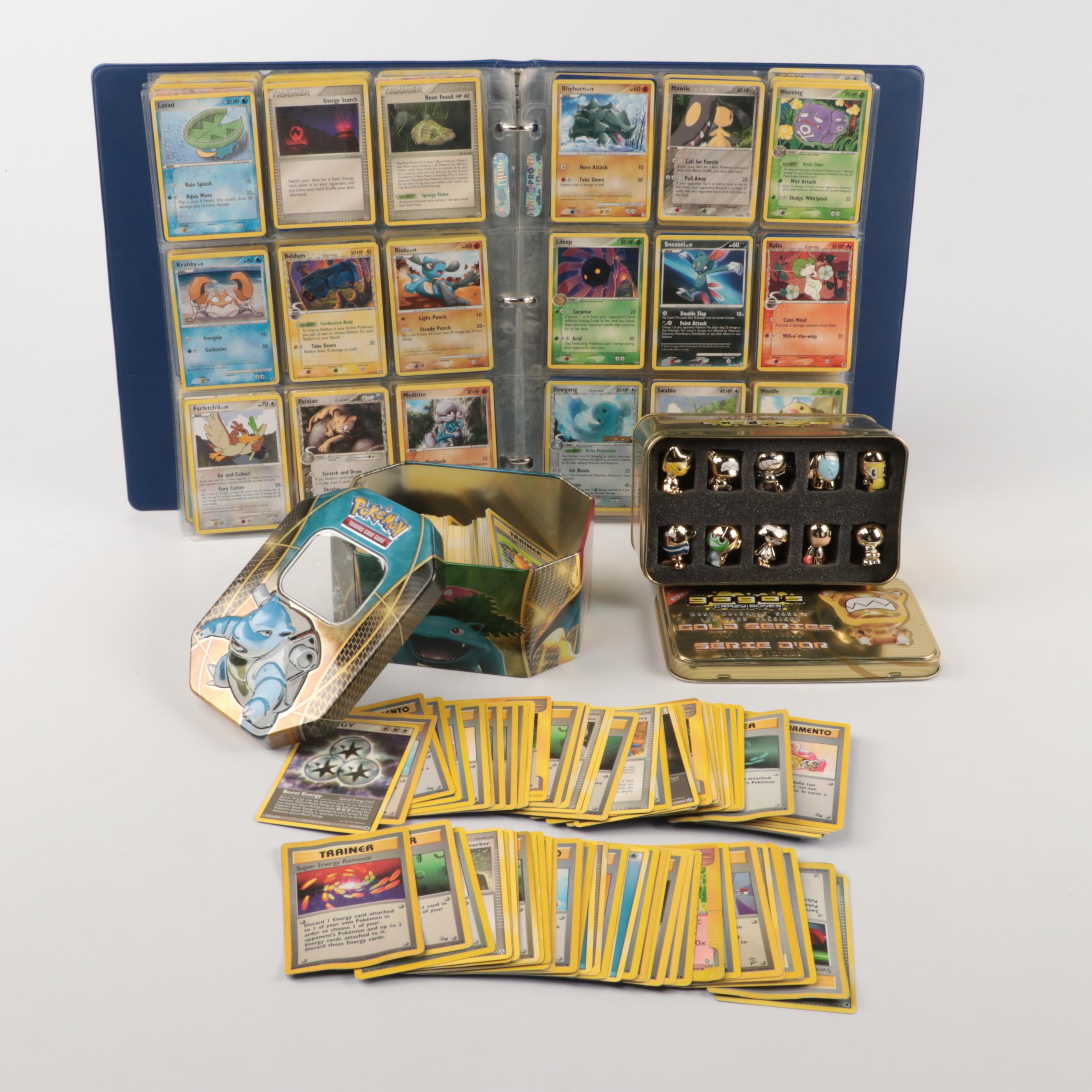 Base Set with Other Pokémon Cards, Blaziken, Pikachu, and More, 1990s ...