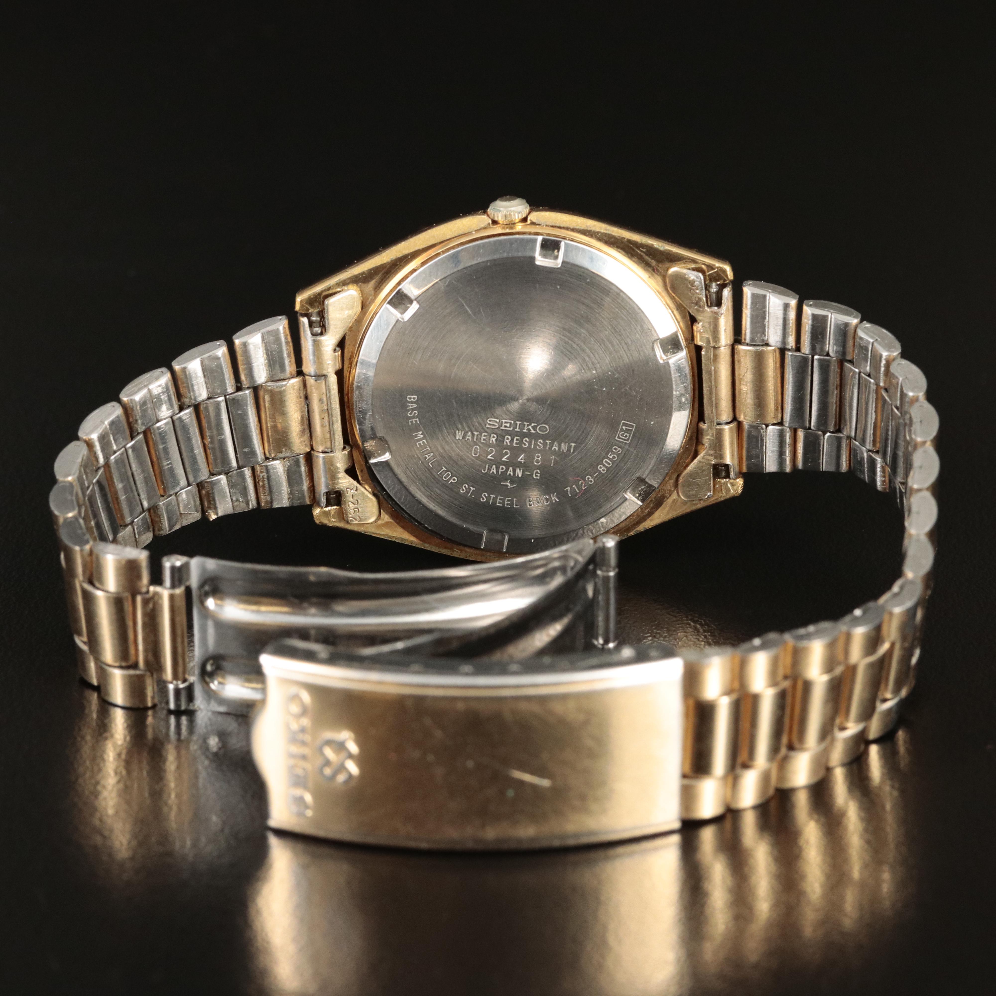 Seiko Day/Date Quartz Wristwatch | EBTH