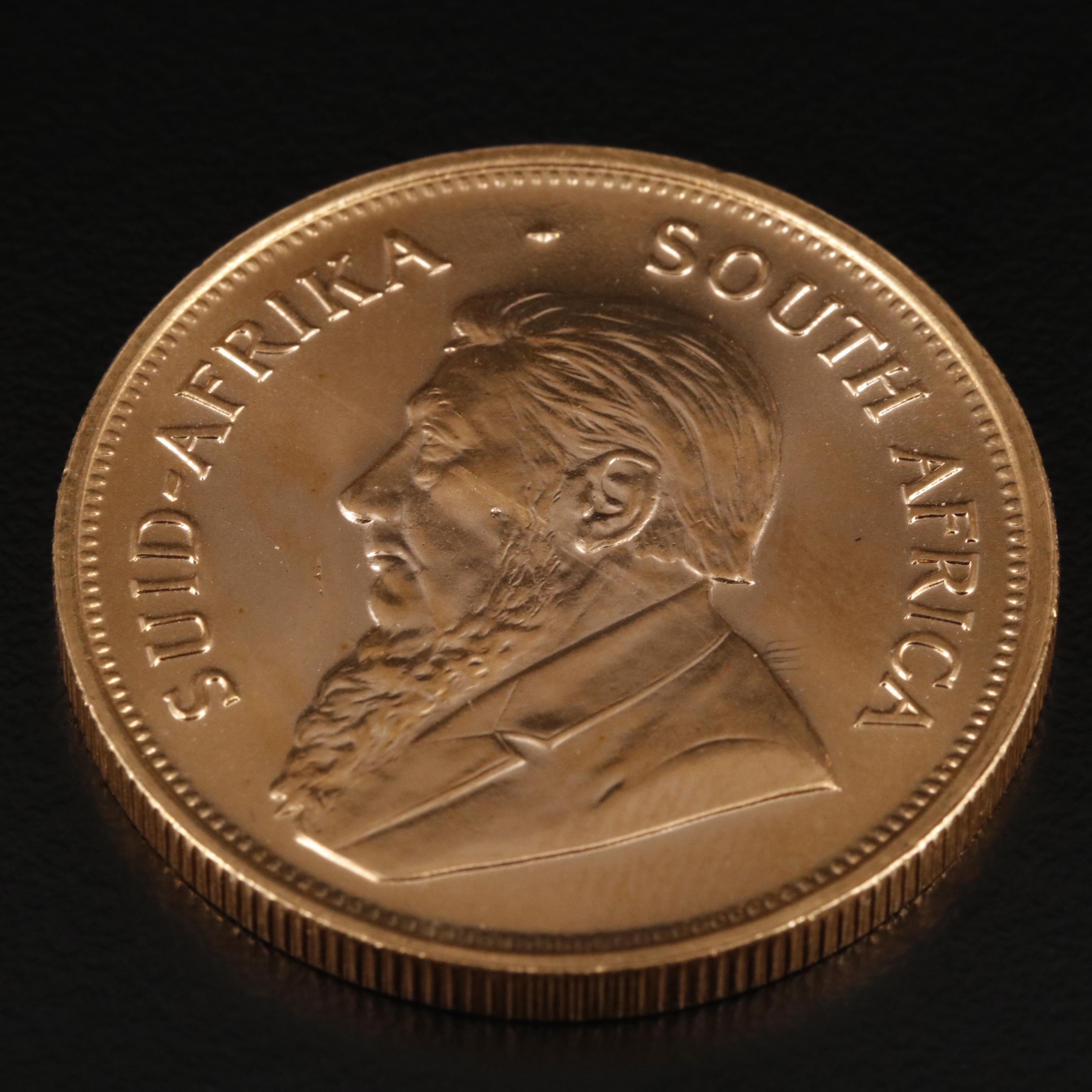 1975 South Africa Krugerrand 1oz. Gold Bullion Coin | EBTH
