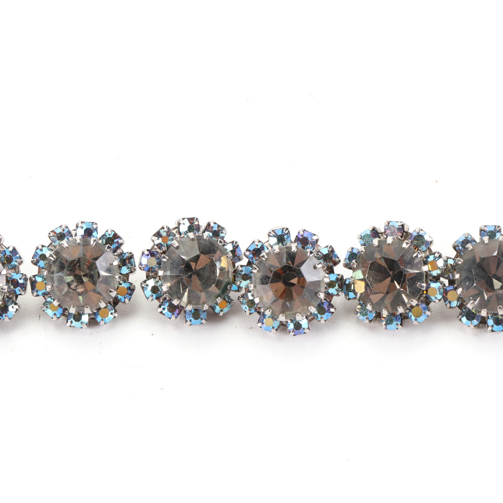 Seven Prong Set Rhinestone Buttons | EBTH