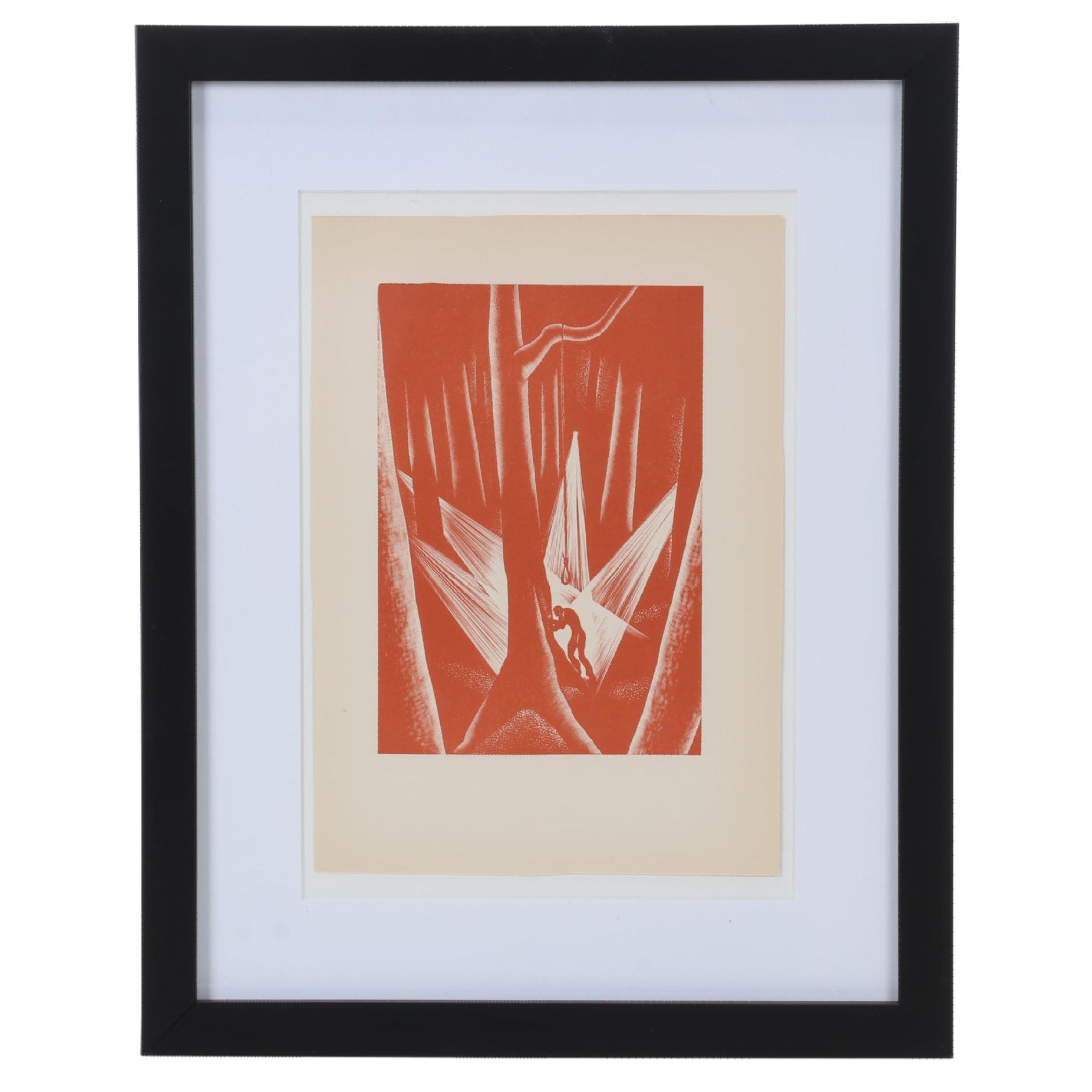 Lynd Ward Art Deco Woodcut From "Wild Pilgrimage," 1932 | EBTH