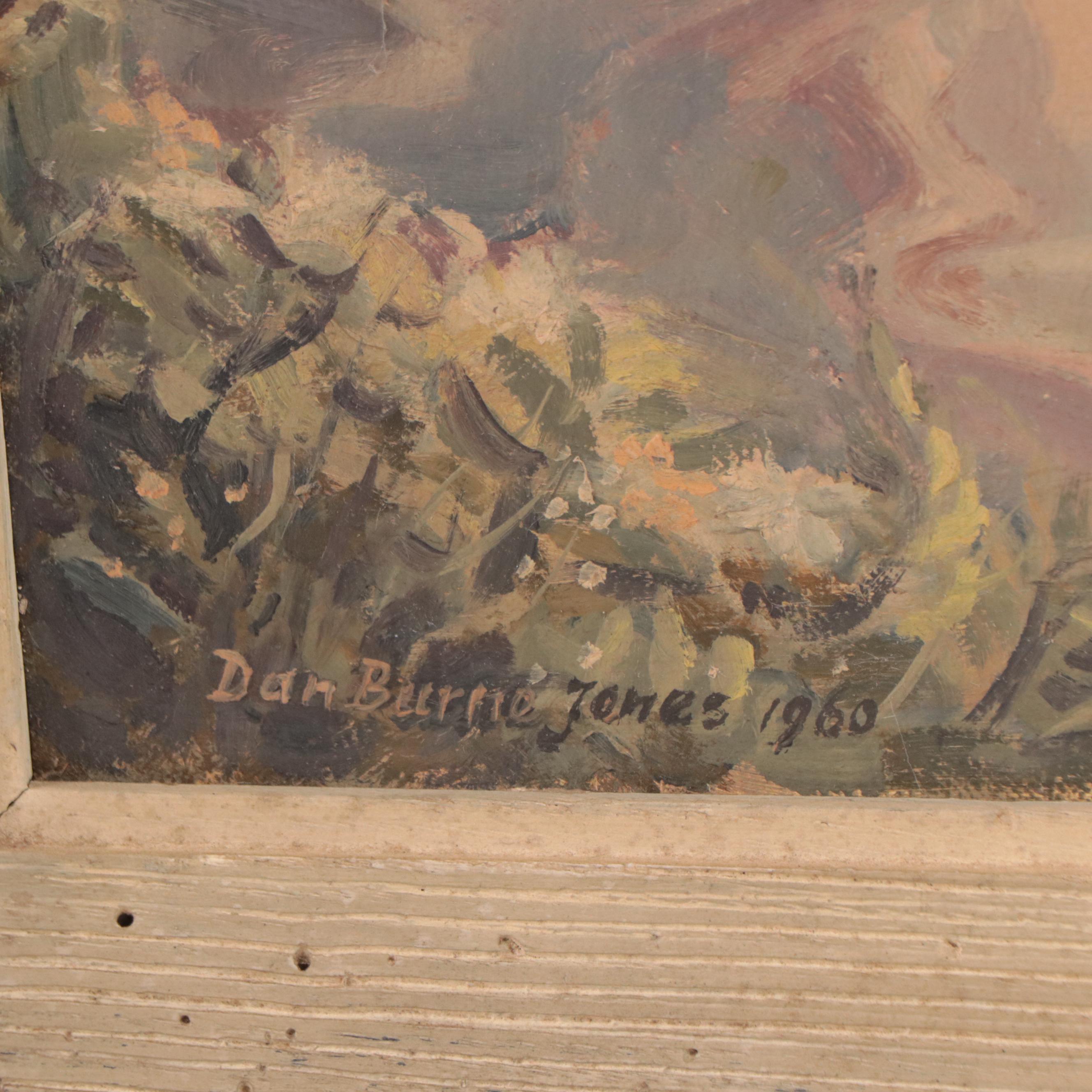 Dan Burne Jones Wilderness Landscape Oil Painting, 1960 | EBTH