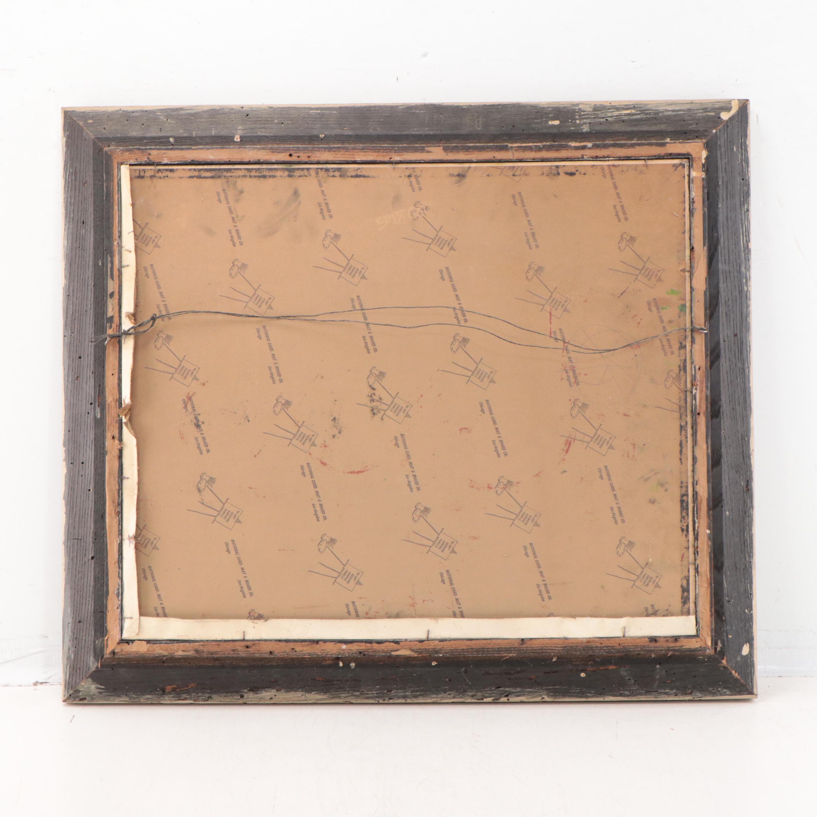 Dan Burne Jones Wilderness Landscape Oil Painting, 1960 | EBTH