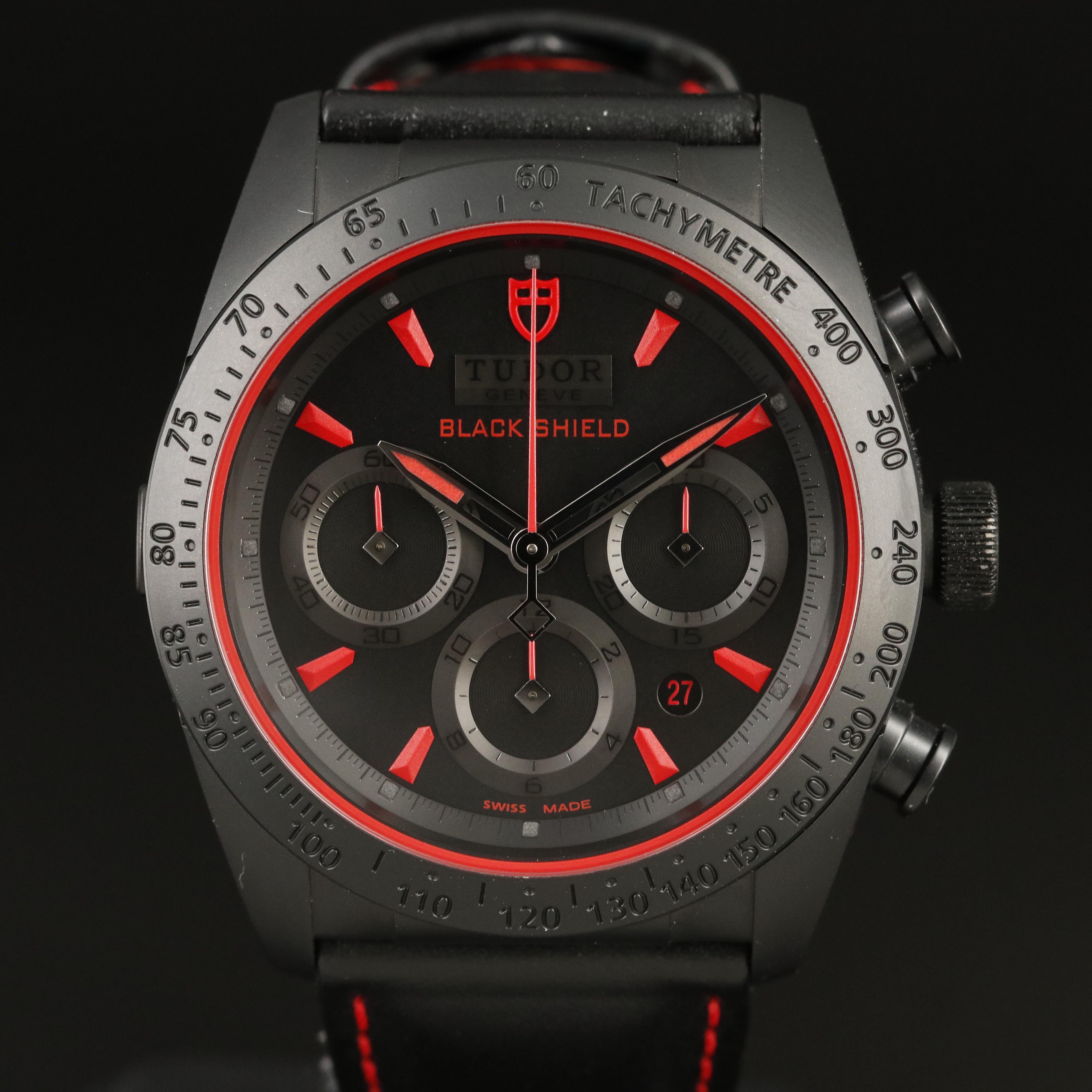 Tudor Fastrider Black Shield Ceramic Wristwatch | EBTH