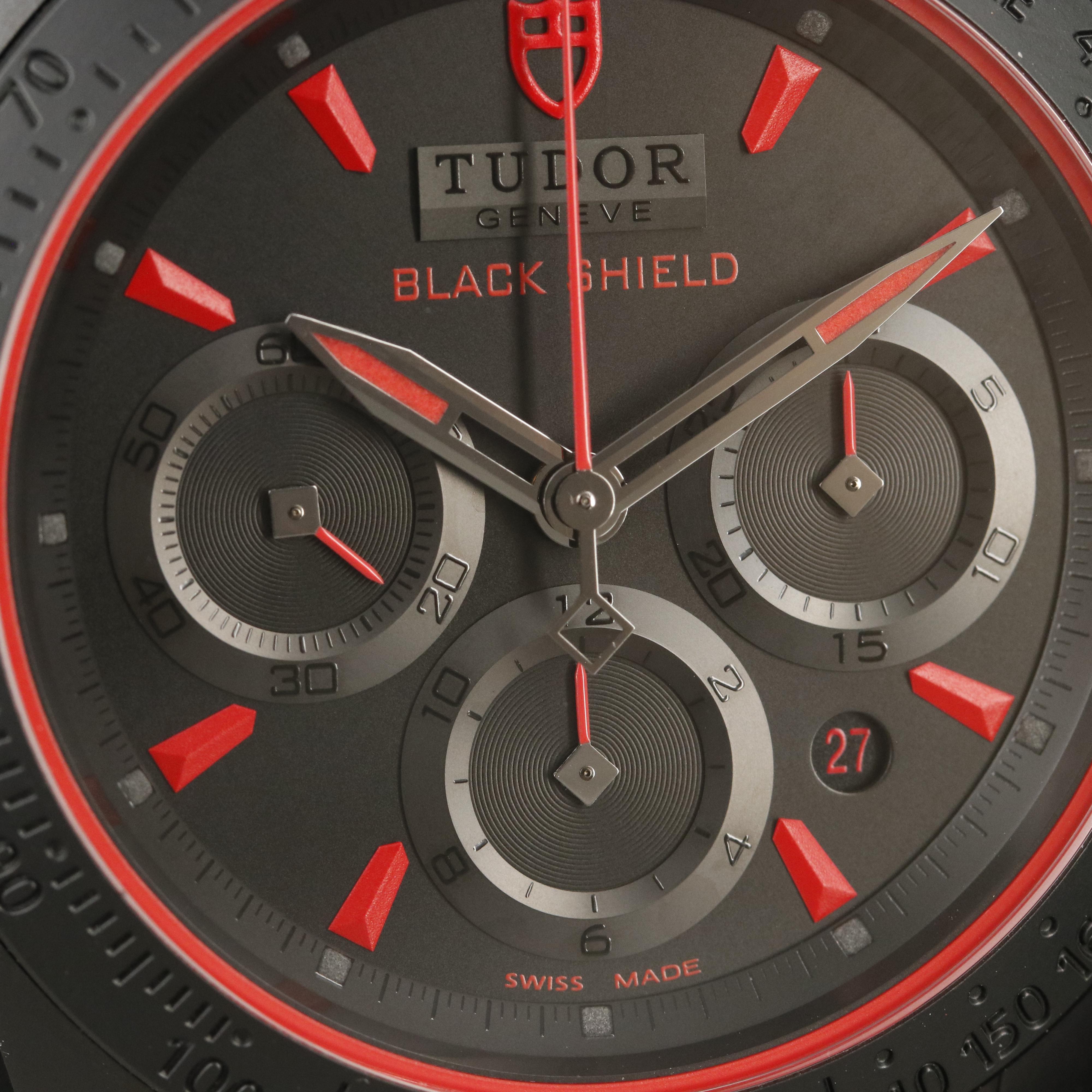 Tudor Fastrider Black Shield Ceramic Wristwatch | EBTH