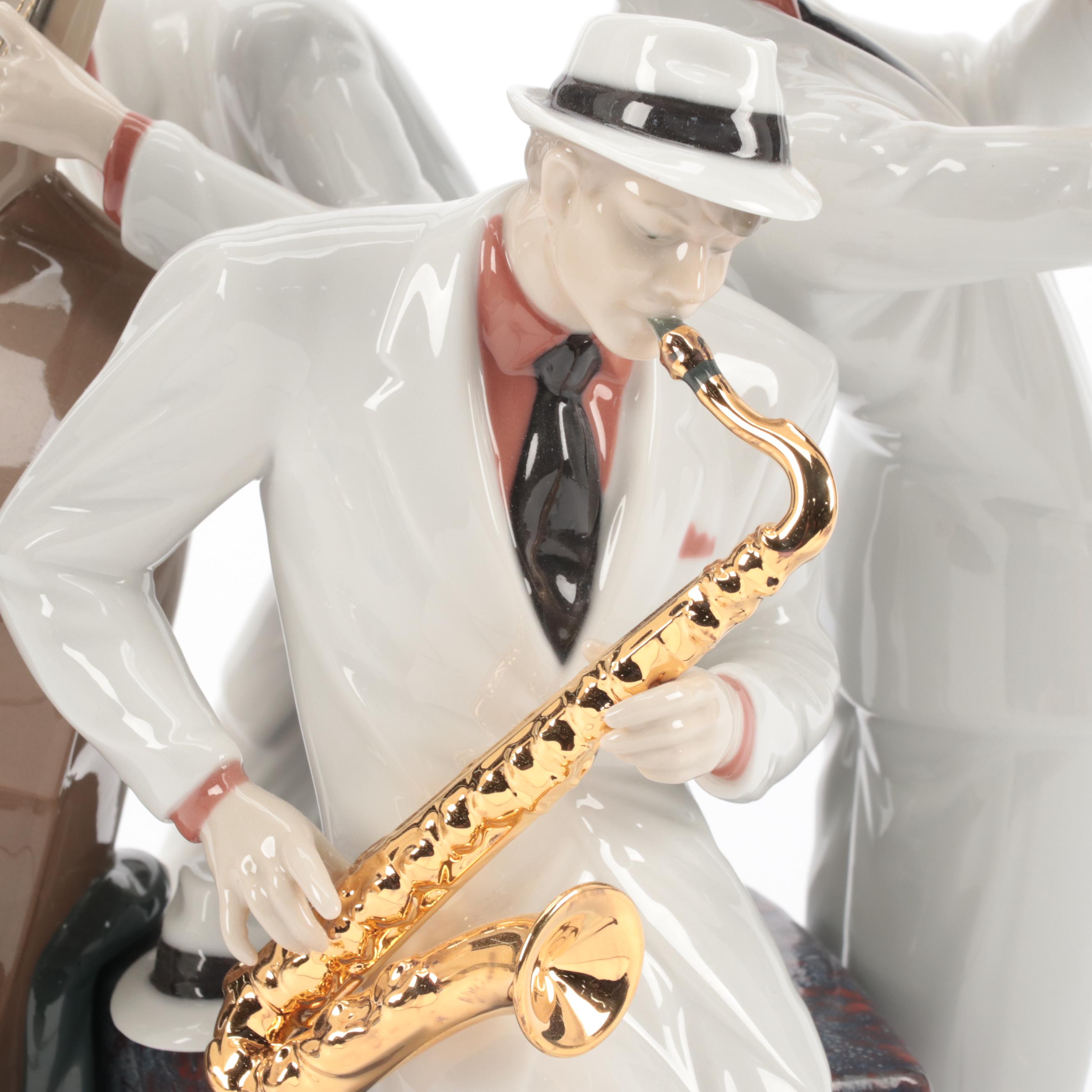 Lladró "Jazz Trio" Limited Edition Porcelain Figurine, 2011 | EBTH