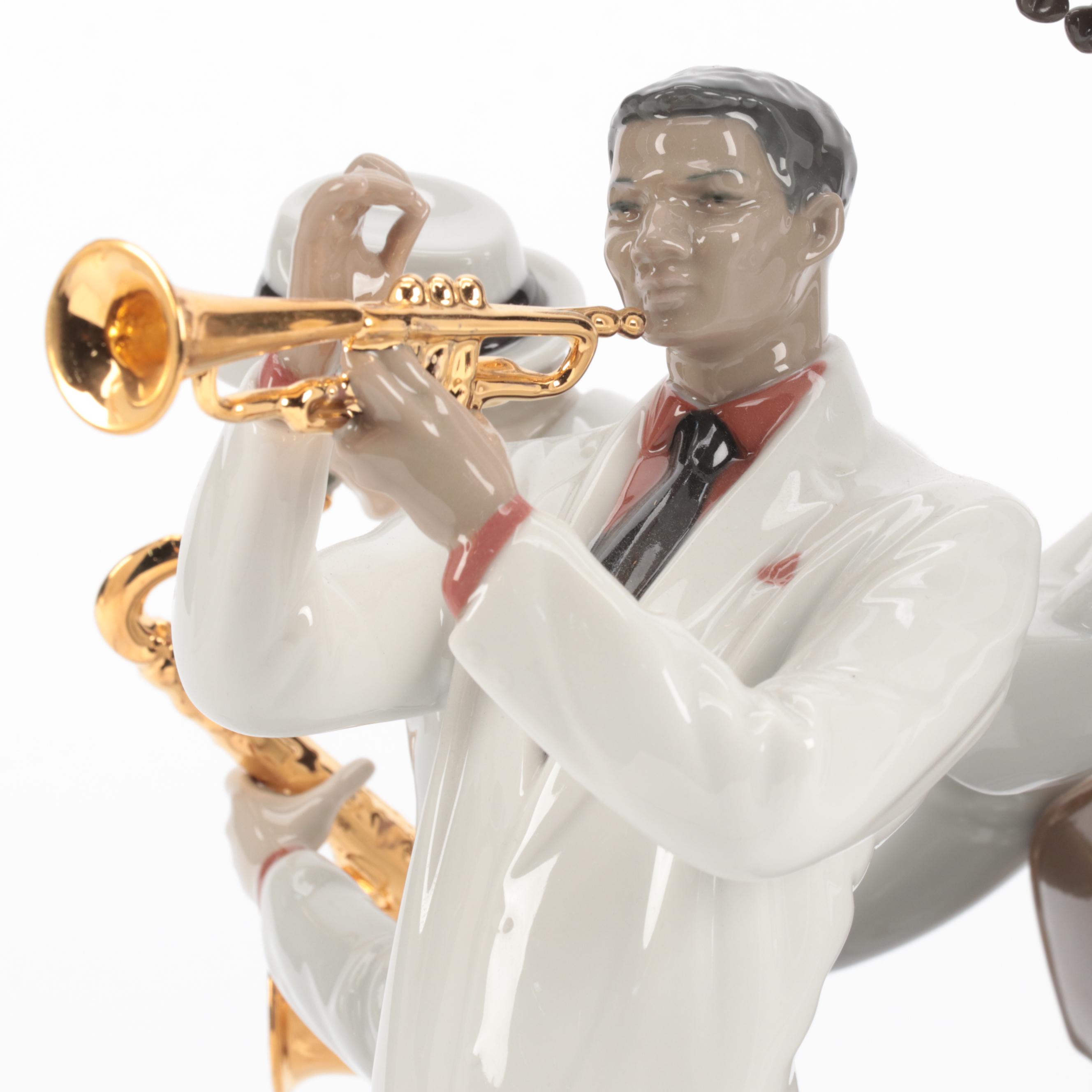 Lladró "Jazz Trio" Limited Edition Porcelain Figurine, 2011 | EBTH