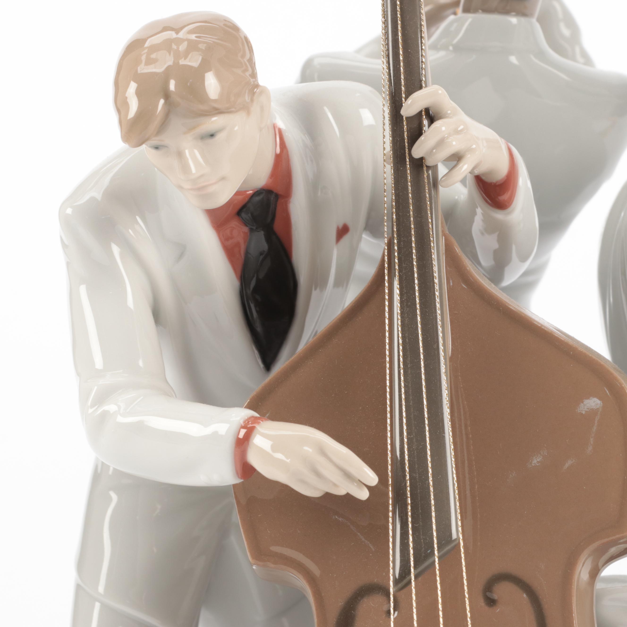 Lladró "Jazz Trio" Limited Edition Porcelain Figurine, 2011 | EBTH