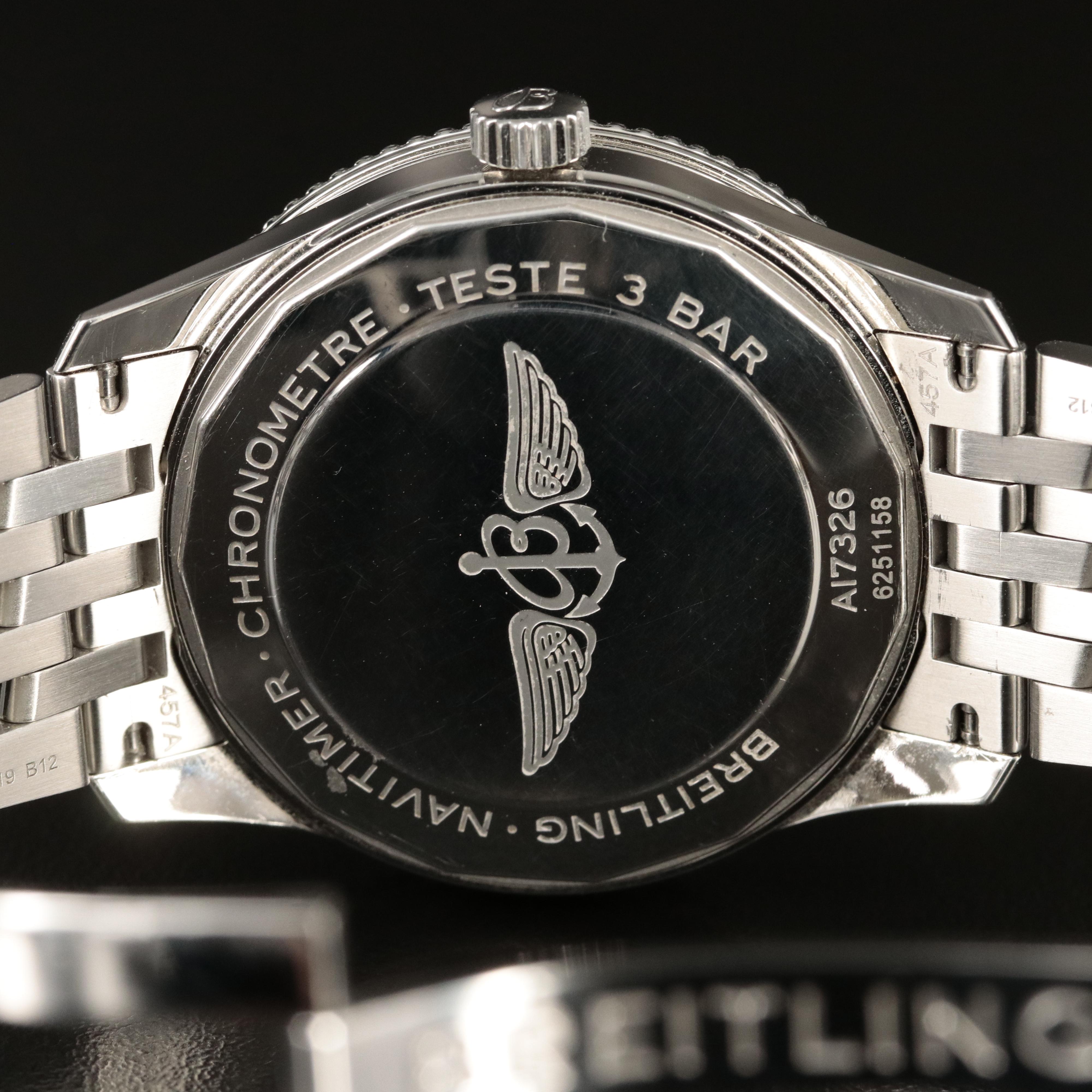 Breitling Navitimer 41 Blue Dial Wristwatch | EBTH