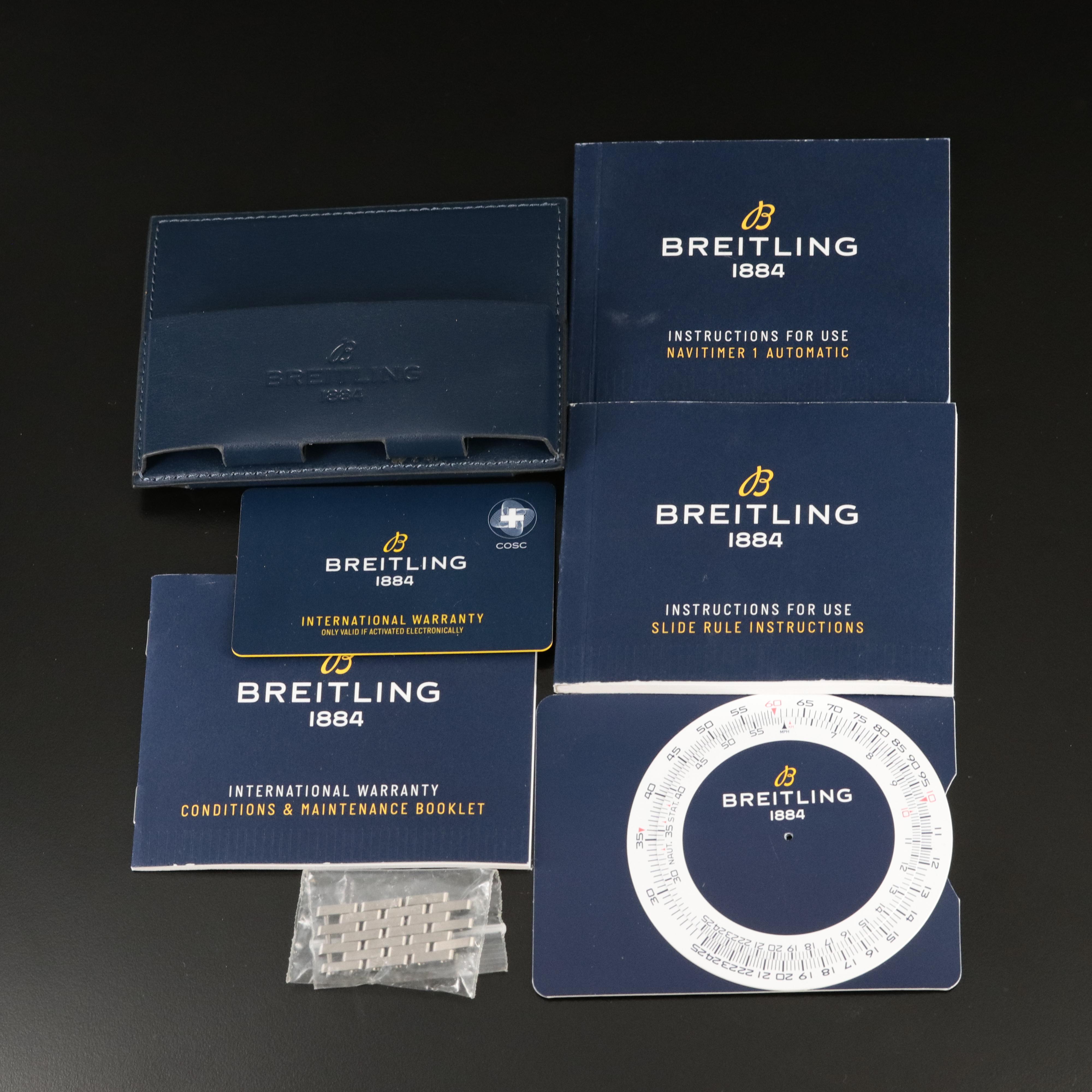 Breitling Navitimer 41 Blue Dial Wristwatch | EBTH