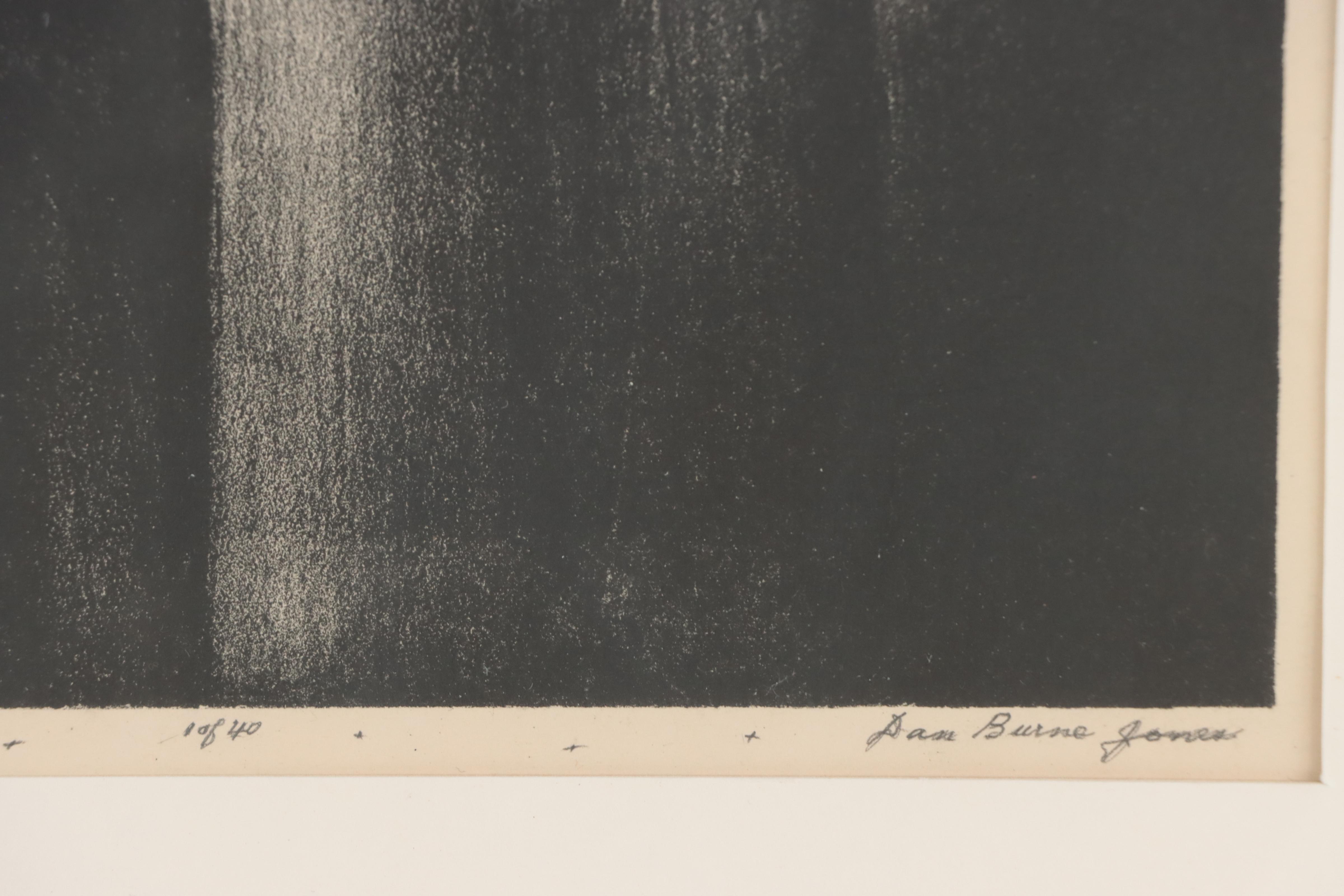 Dan Burne Jones Lithograph "When Nightfall Comes," Circa 1940 | EBTH