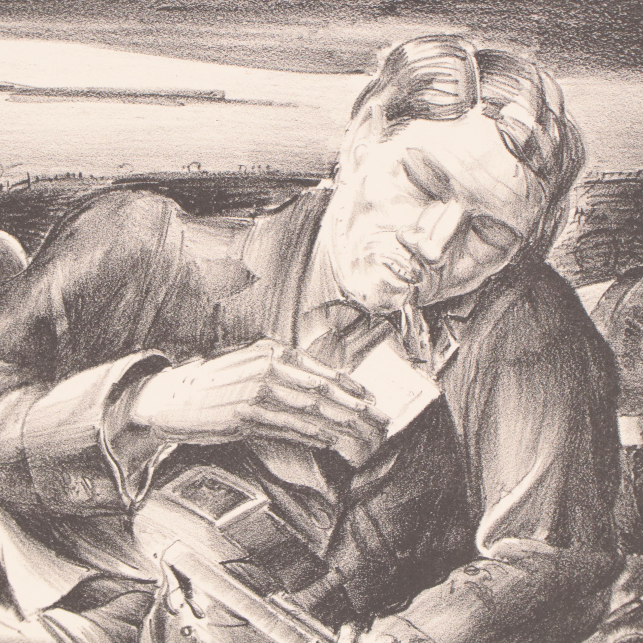 Dan Burne Jones Lithograph Illustration | EBTH