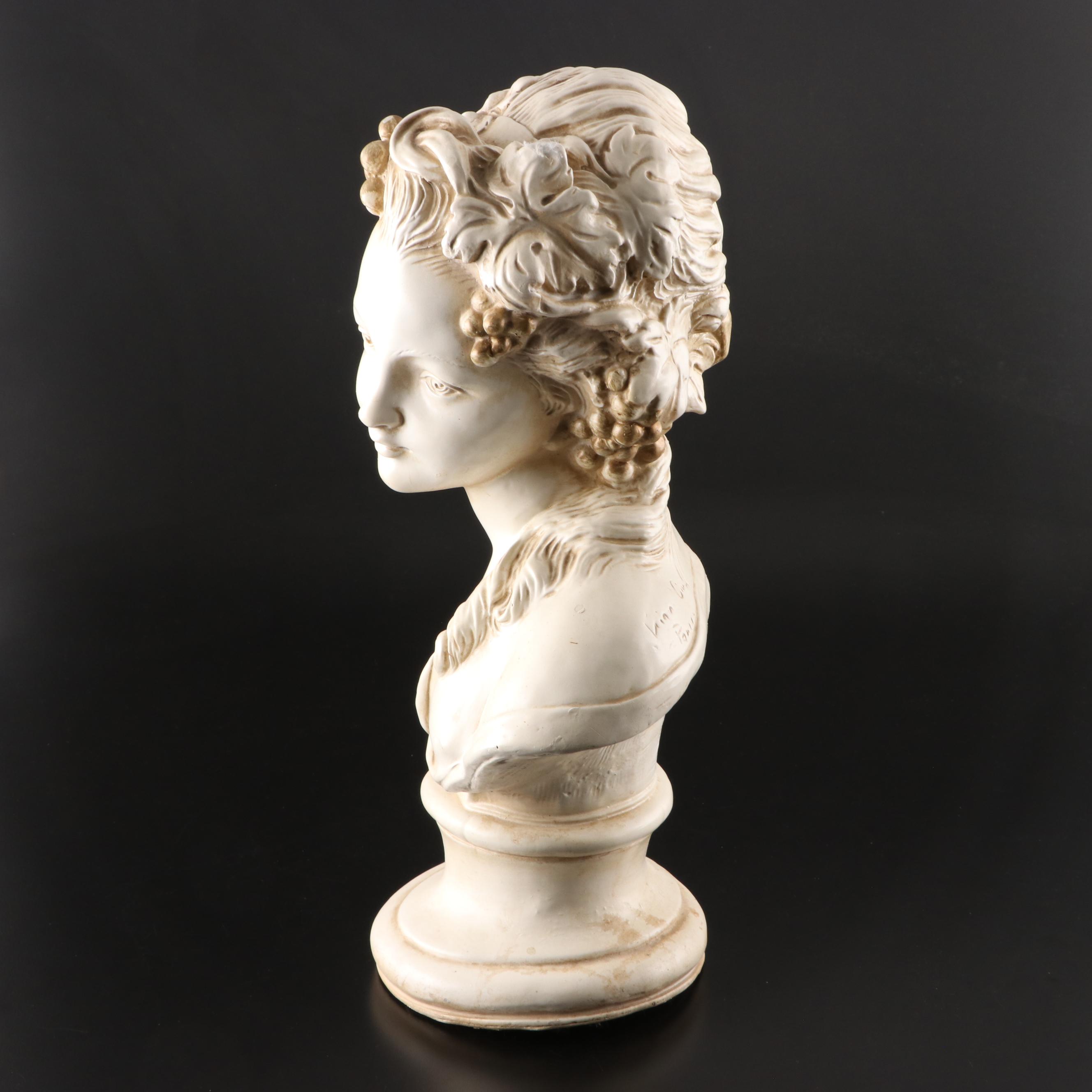 French Baroque Style Composite Busts of Boy and Girl | EBTH
