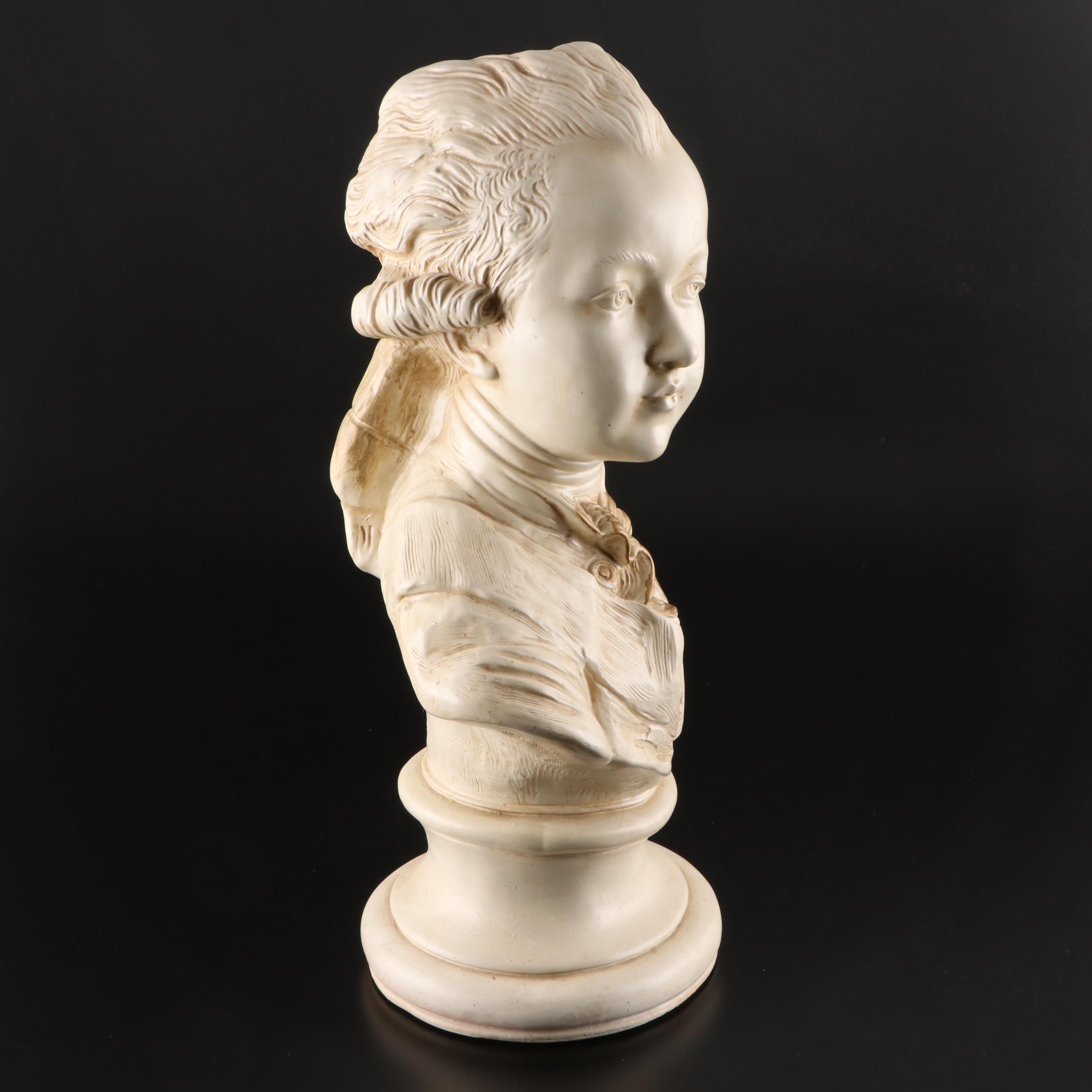 French Baroque Style Composite Busts of Boy and Girl | EBTH