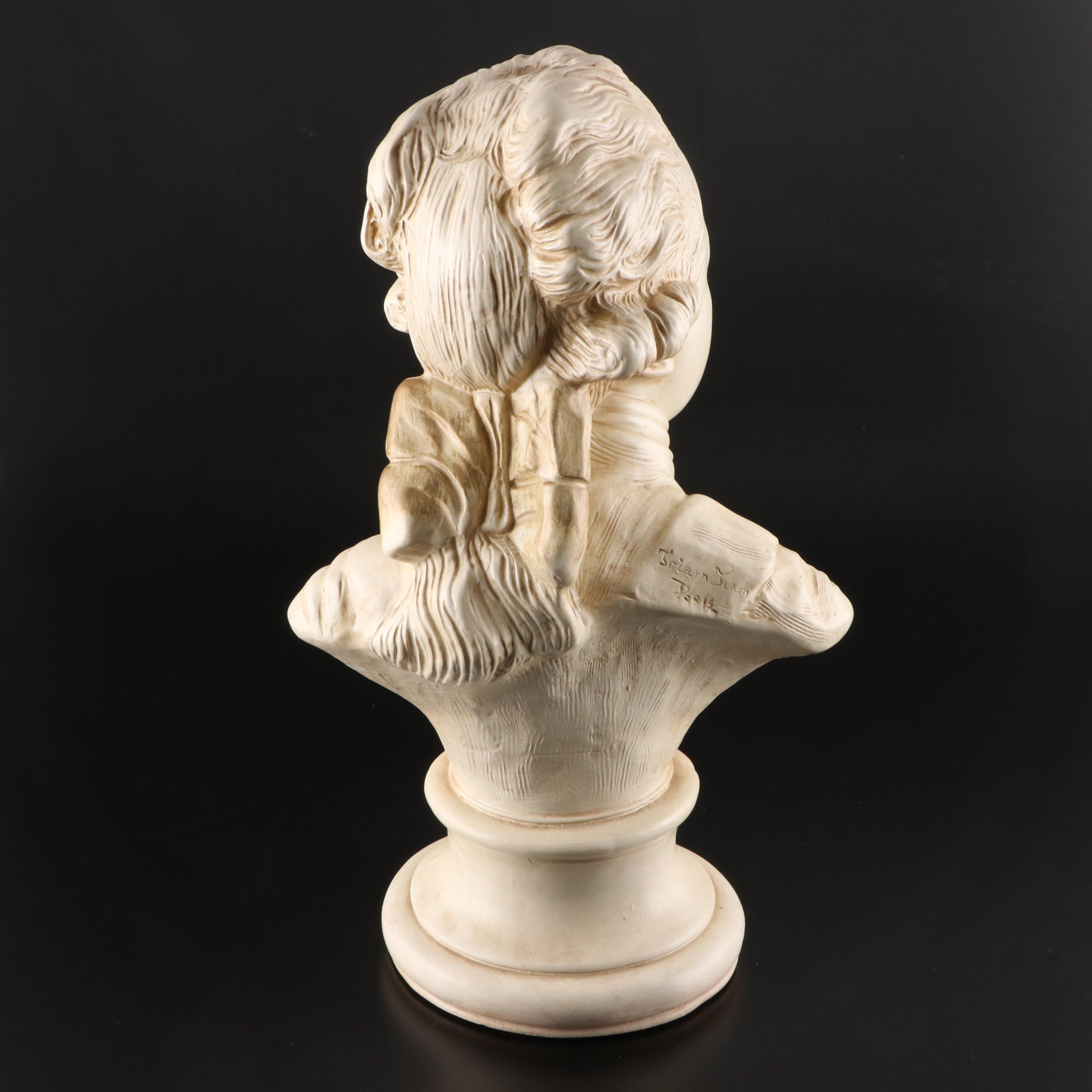 French Baroque Style Composite Busts of Boy and Girl | EBTH