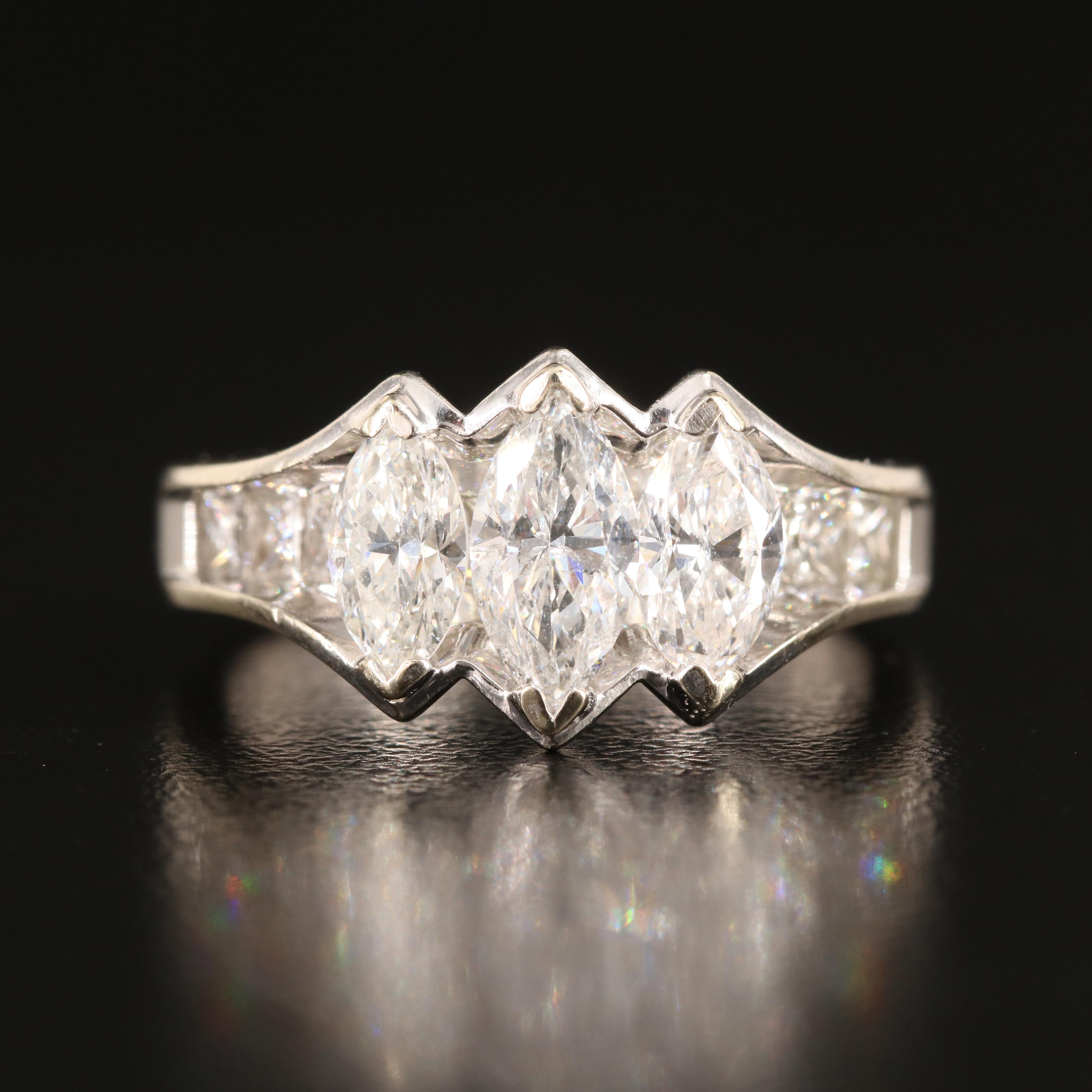 A. Jaffe 14K 2.00 CTW Diamond Ring | EBTH