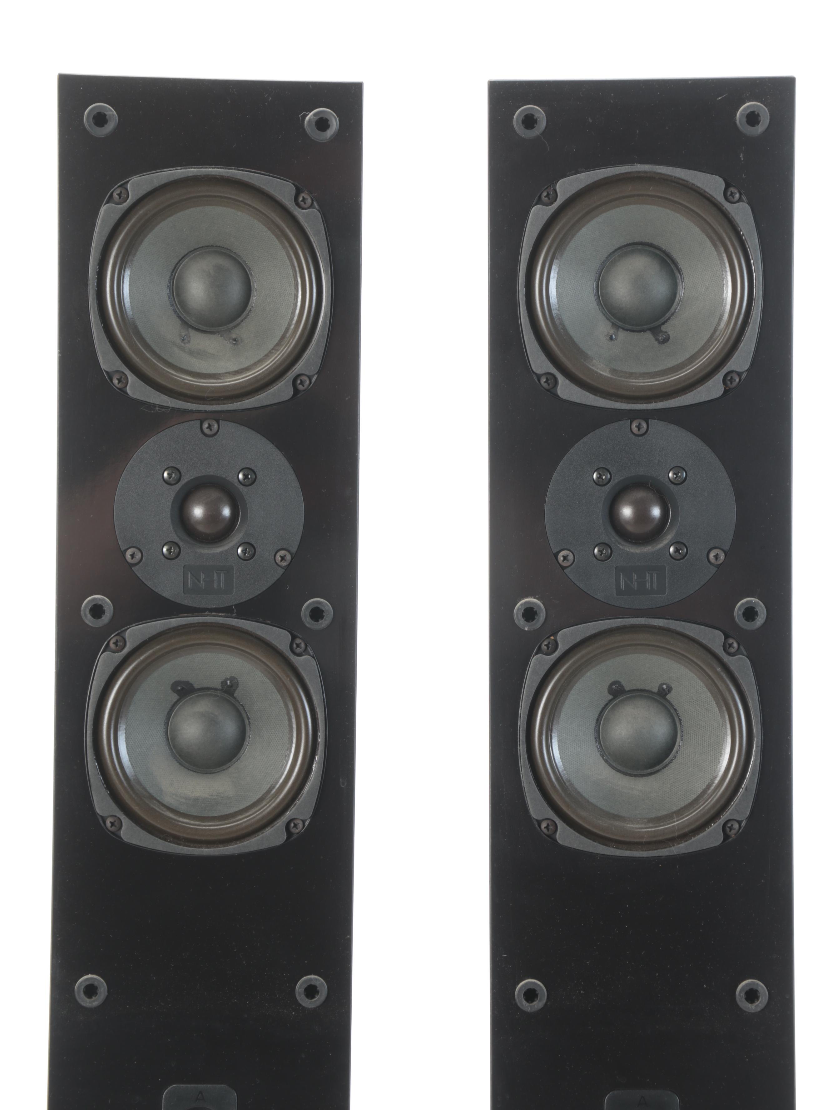 NHT SA-2 Monaural Subwoofer Amplifier With VT-1.2 Floorstanding ...