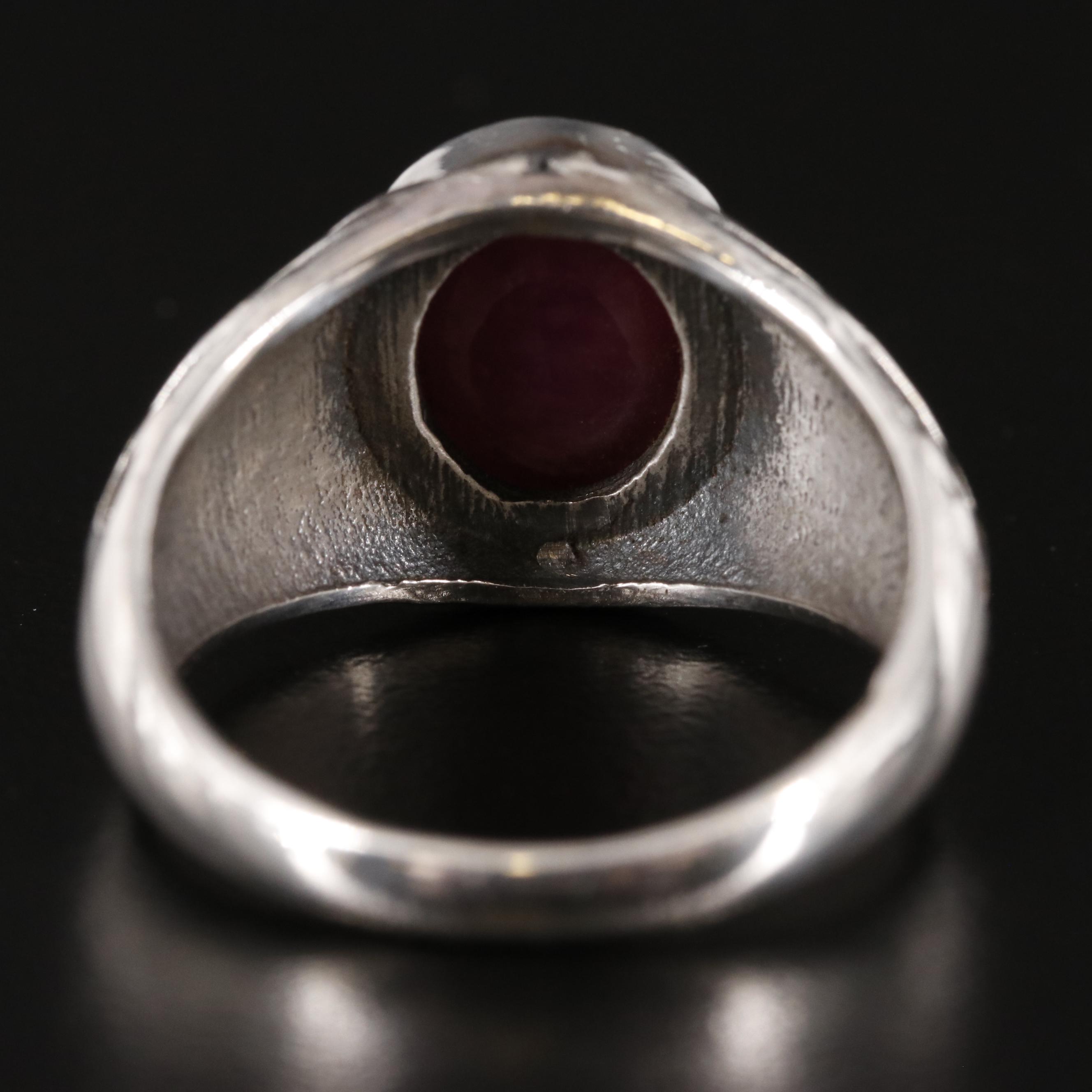 Sterling Filled Corundum Ring | EBTH