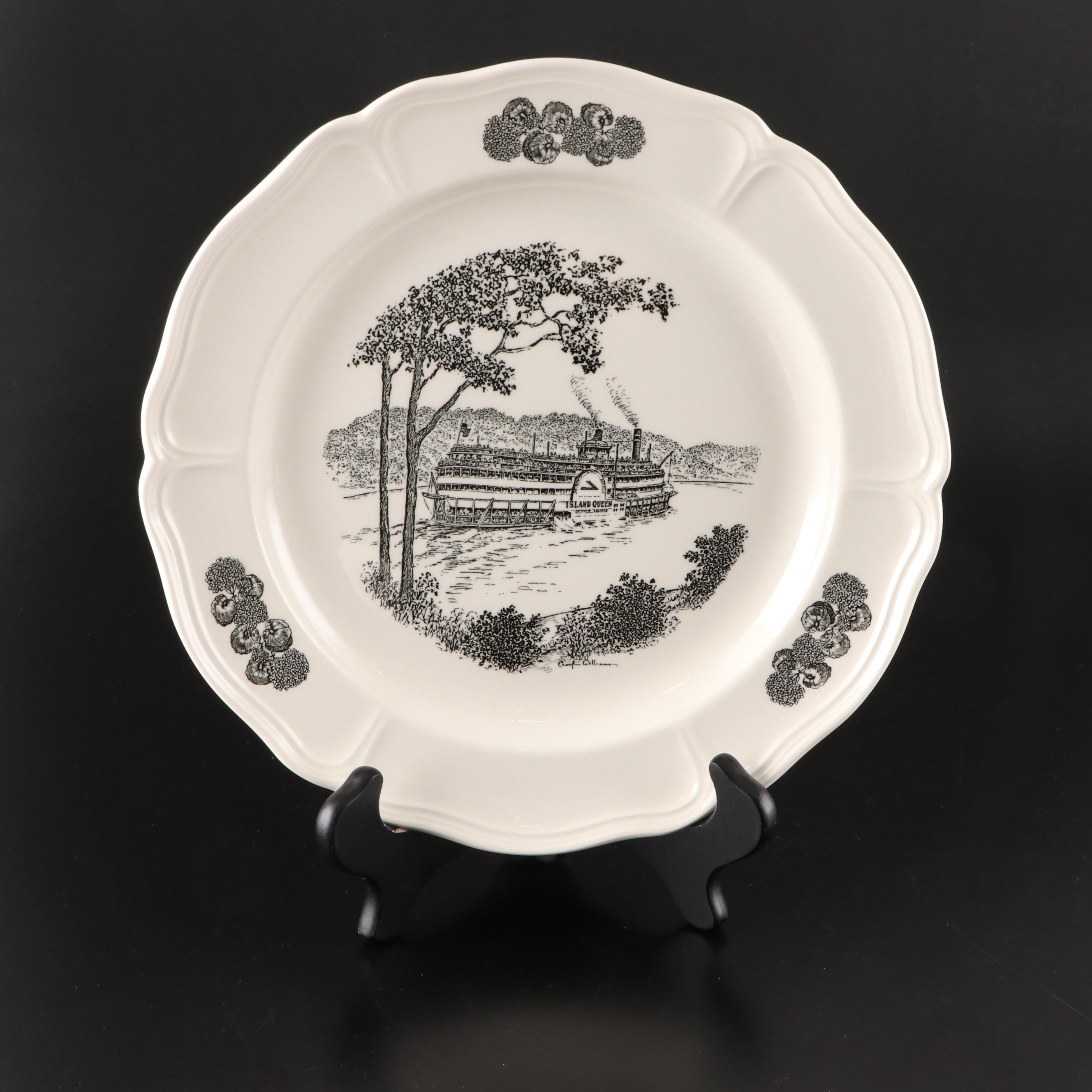 Caroline Williams for Wedgwood "Scenes of Cincinnati" Collector Plates ...