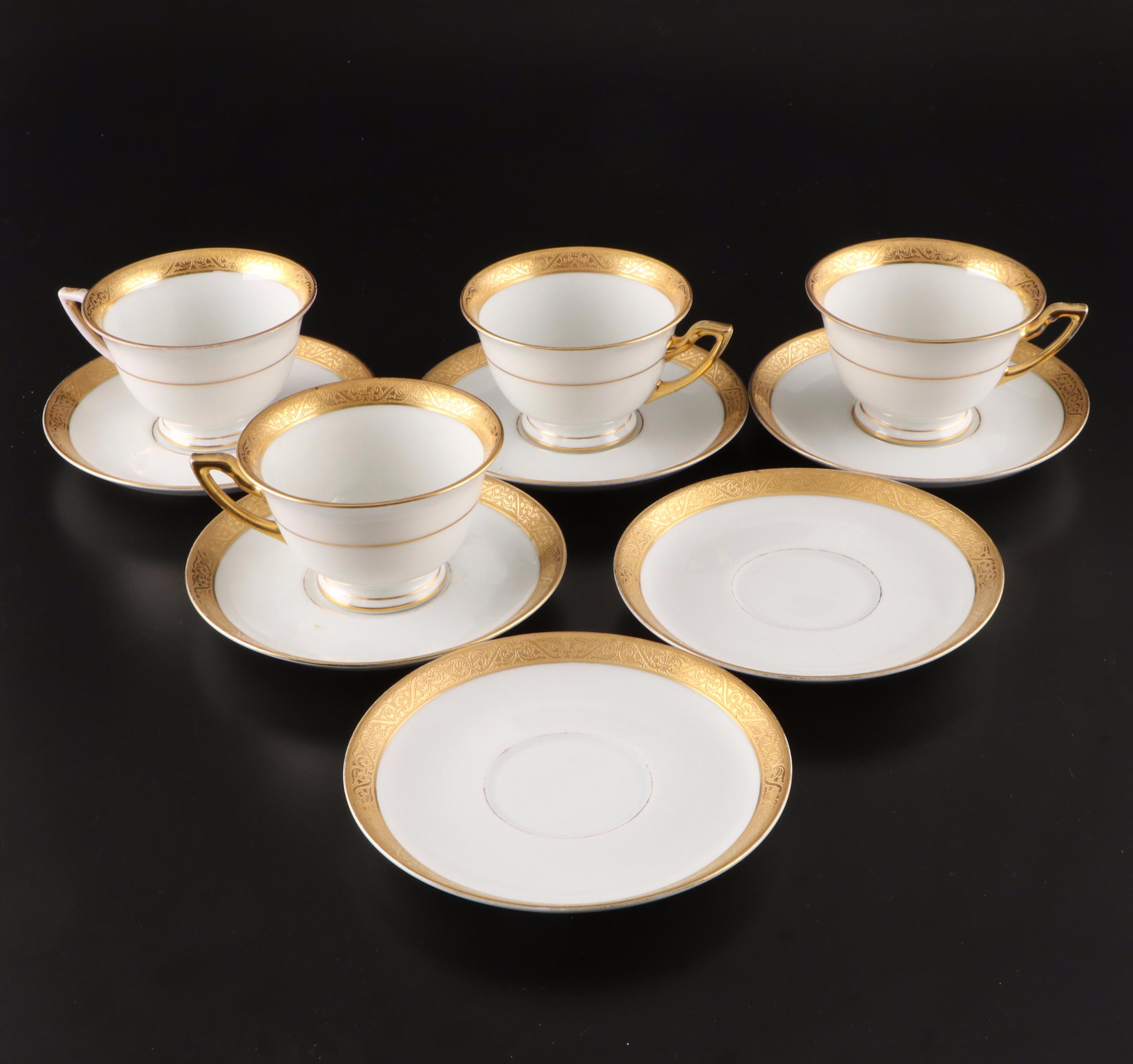 Thomas Bavarian Gilt Porcelain Dinnerware, Mid to Late 20th Century | EBTH
