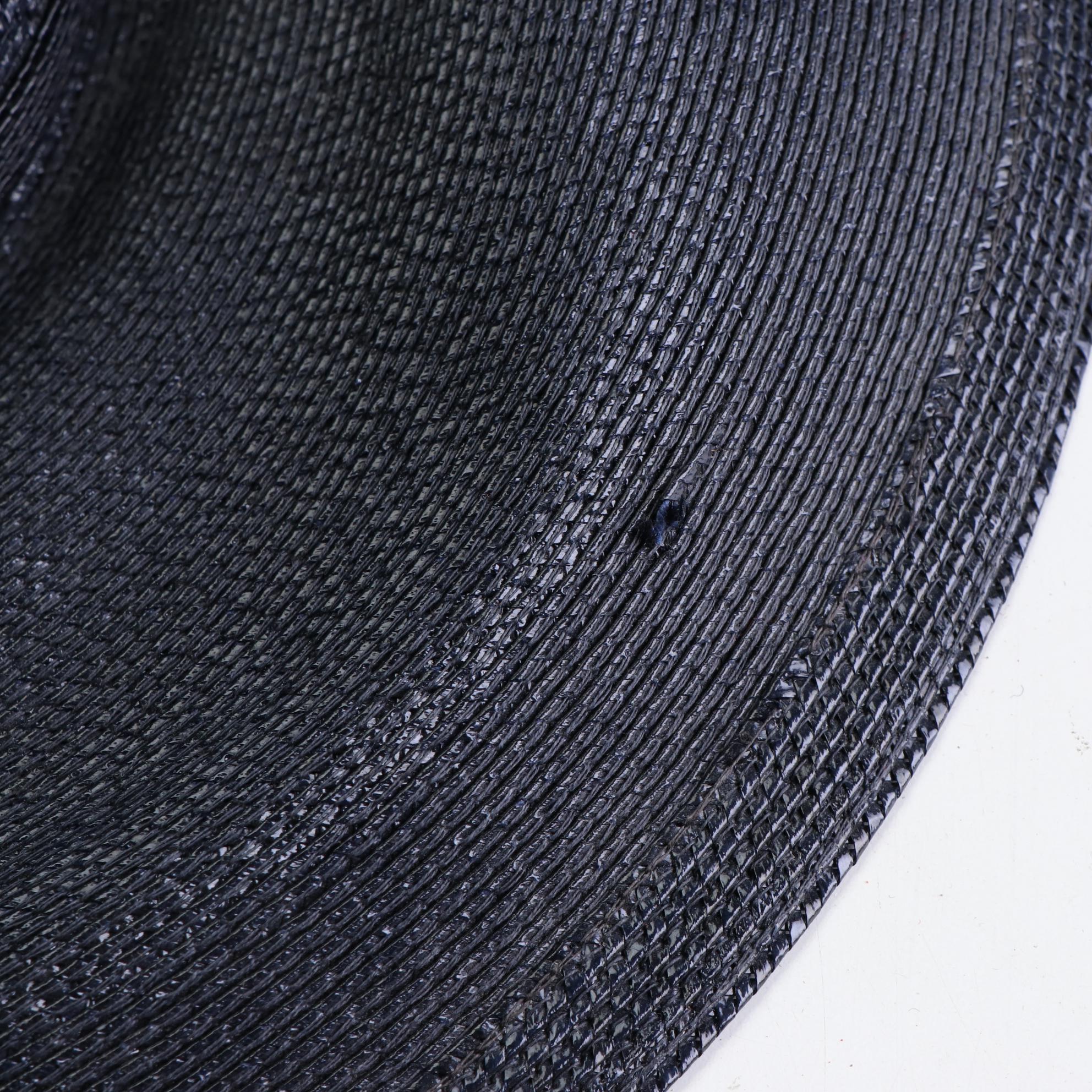 Frank Olive Wide-Brim Raffia Hats with Adolfo II Wool Hat | EBTH
