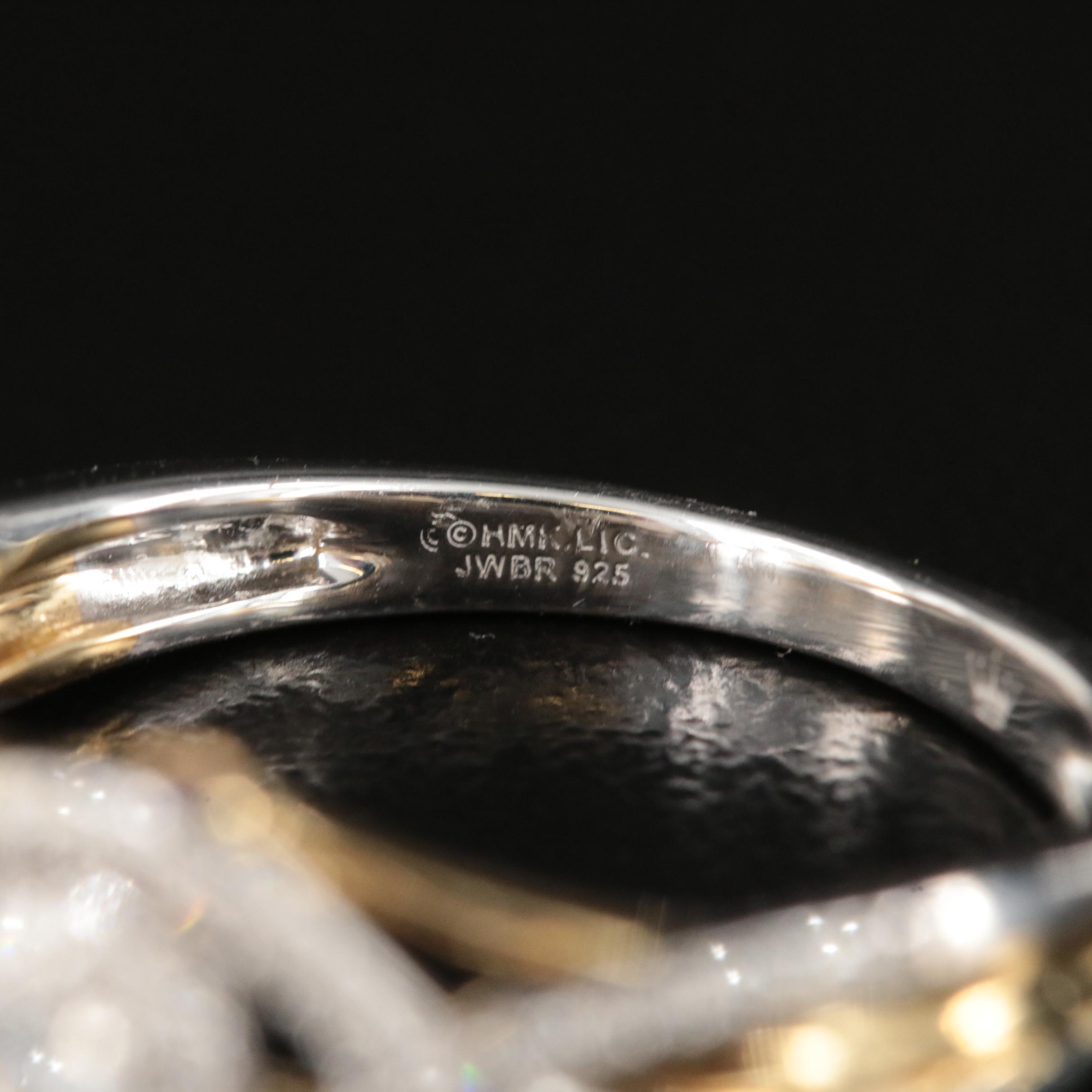 Hallmark Sterling Diamond Ring | EBTH