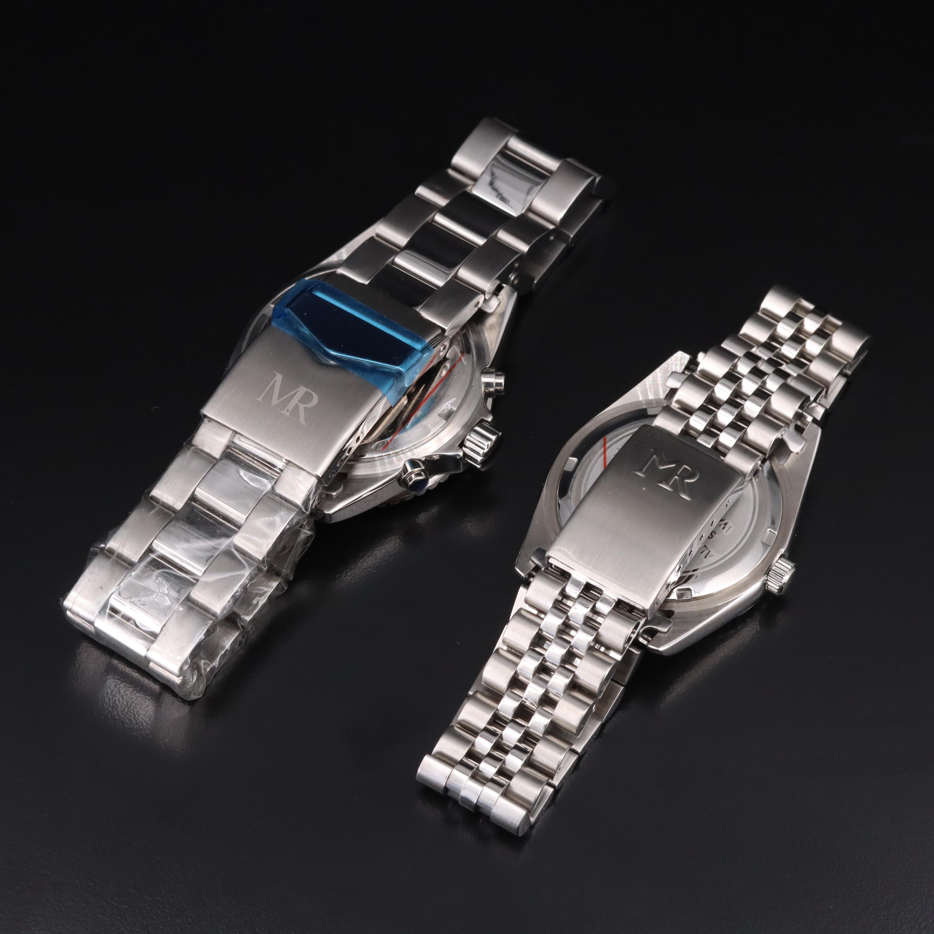 Mount Royal Stainless Steel Quartz Wristwatches | EBTH