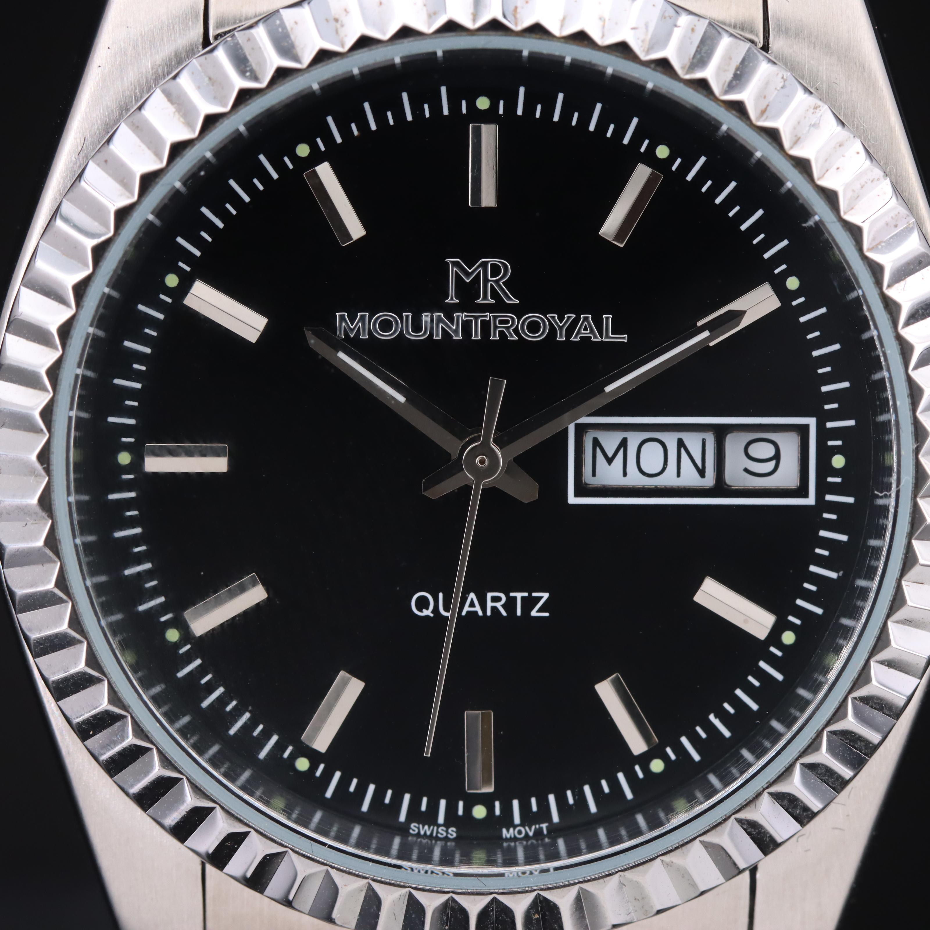 Mount Royal Stainless Steel Quartz Wristwatches | EBTH