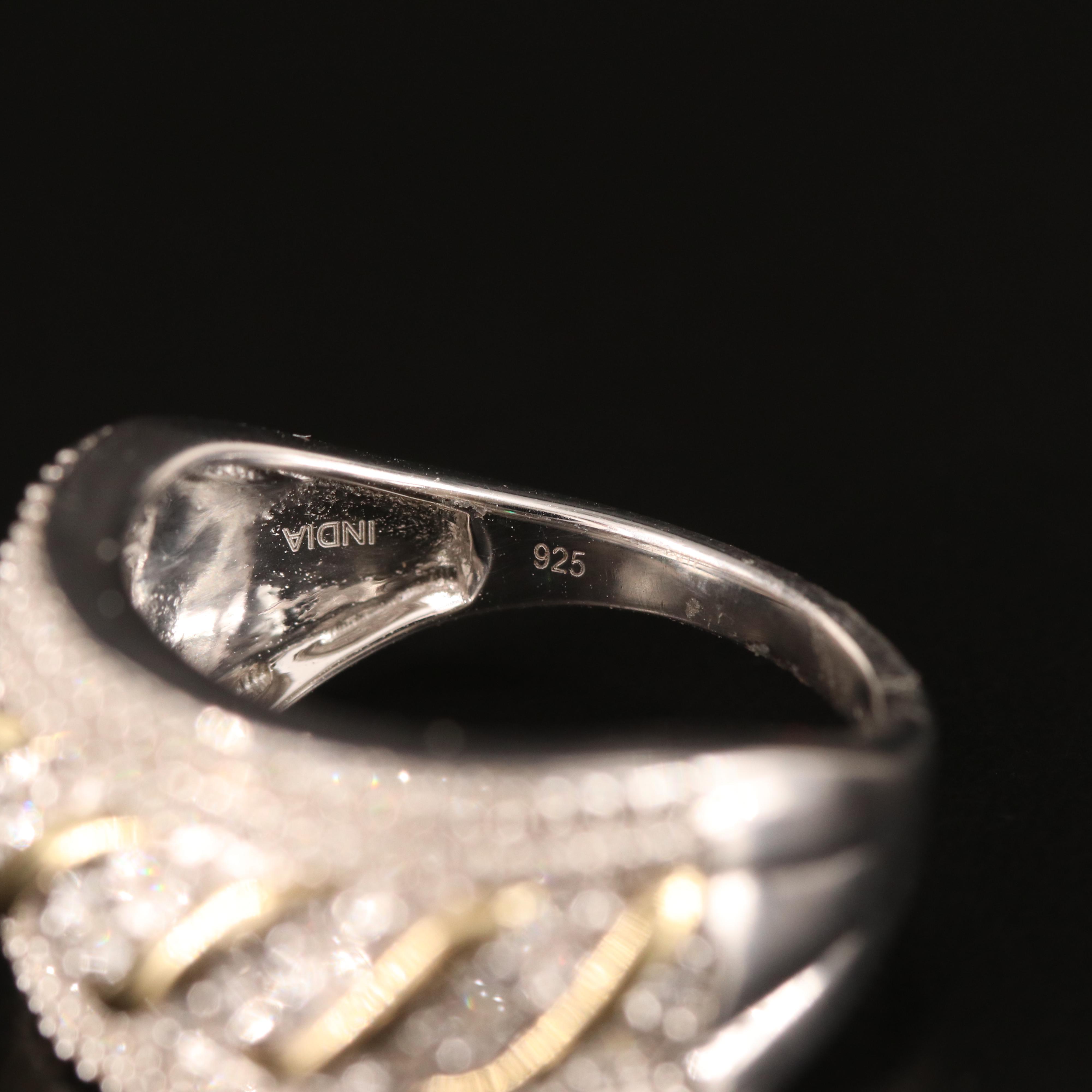 Sterling Diamond Ring | EBTH