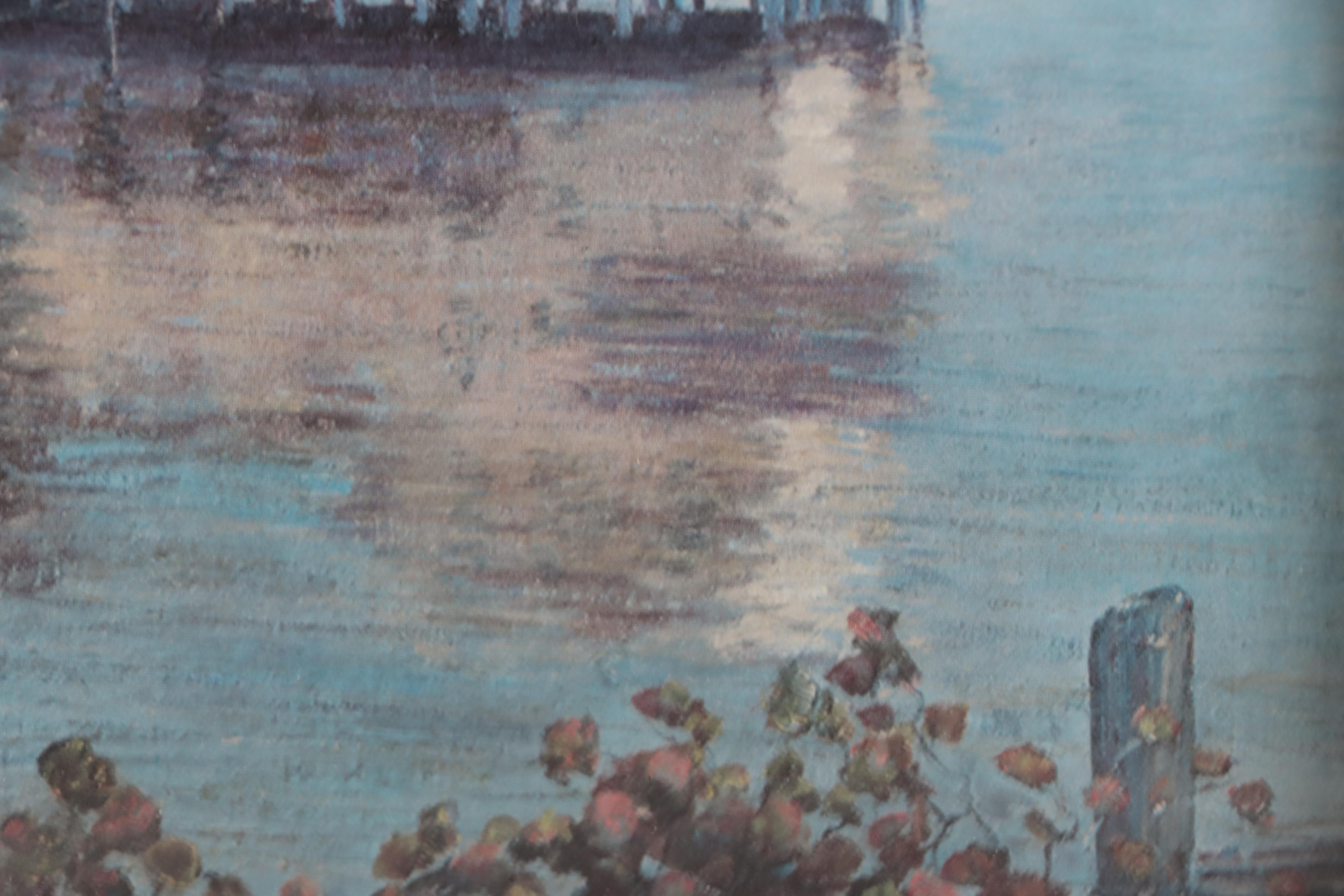 Offset Lithographs of Buildings on Water | EBTH