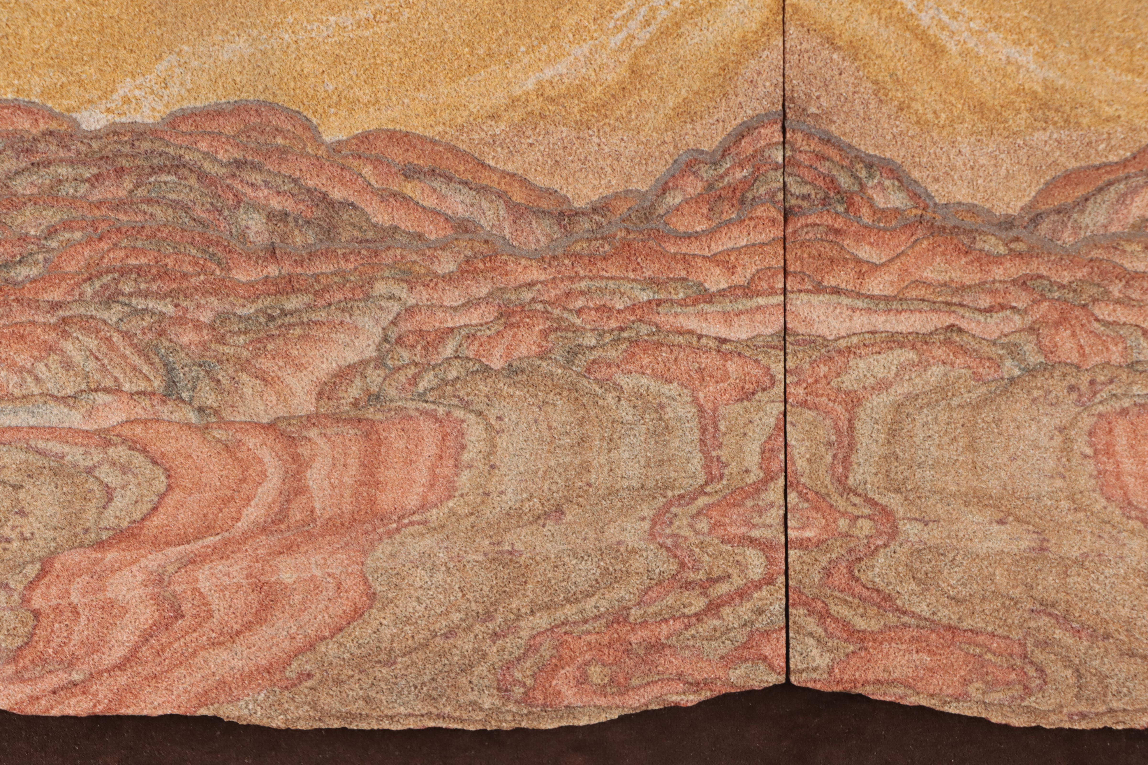 Kanab Wonderstone Natural Sandstone Slab | EBTH