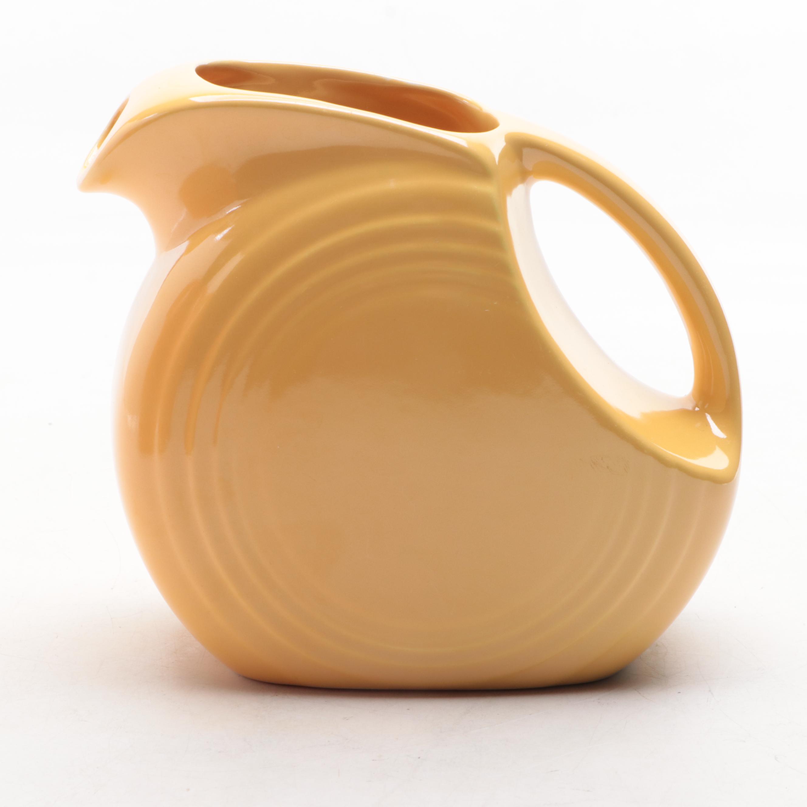 Homer Laughlin "Fiesta" Disk Pitchers | EBTH
