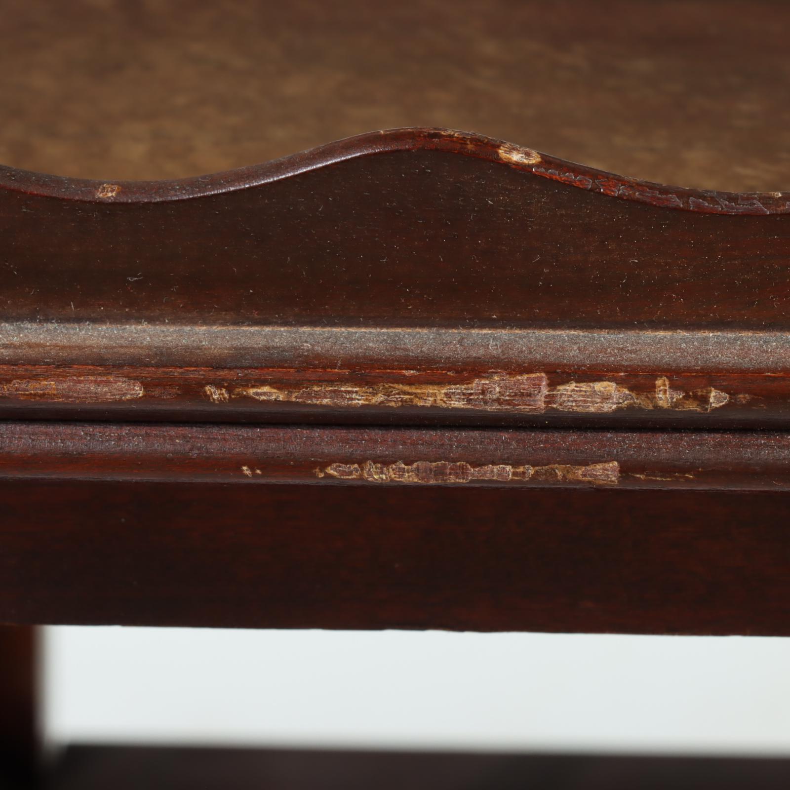 Pair of Frankson Chippendale Style Mahogany Three-Tier Side Tables ...