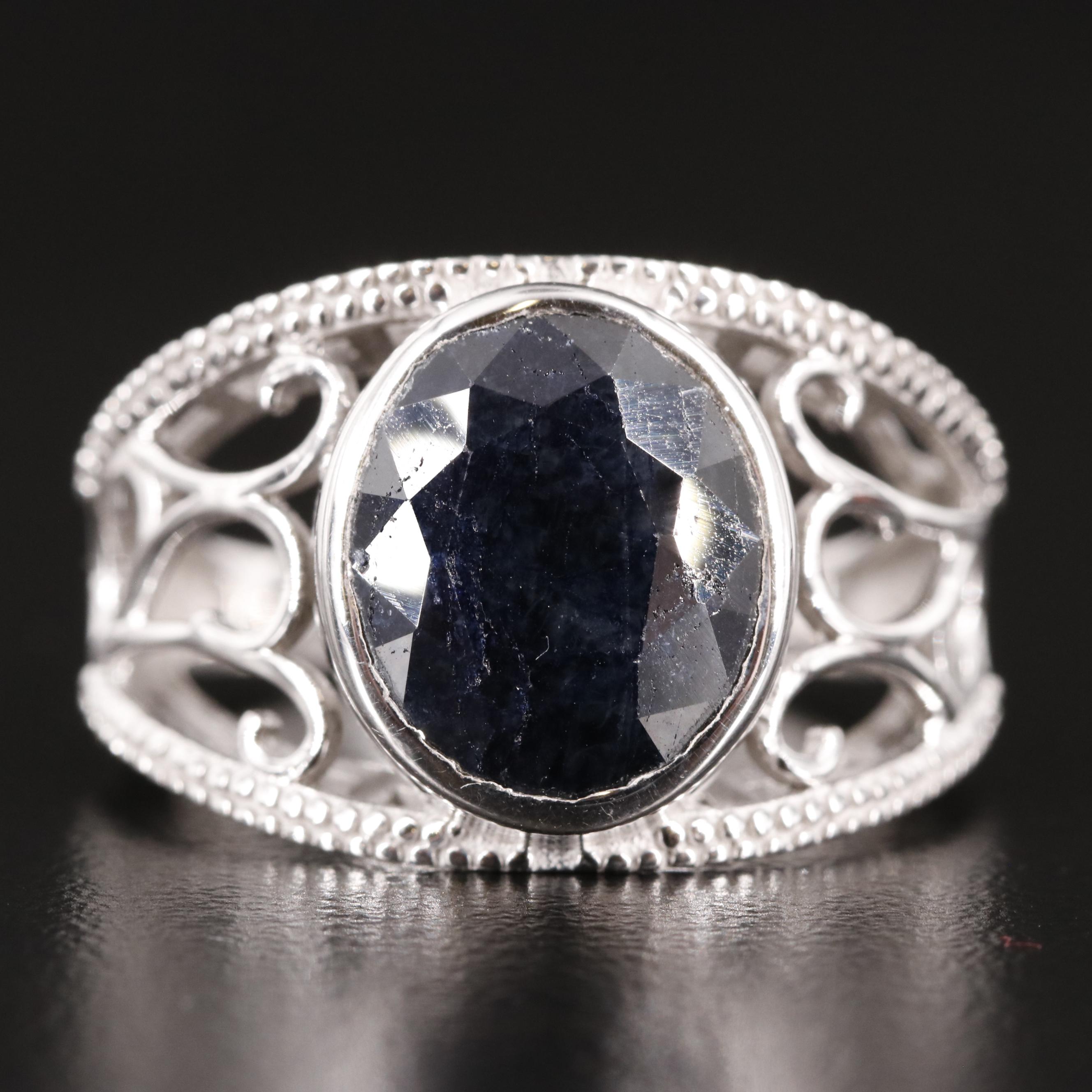 Sterling Filled Corundum Ring | EBTH
