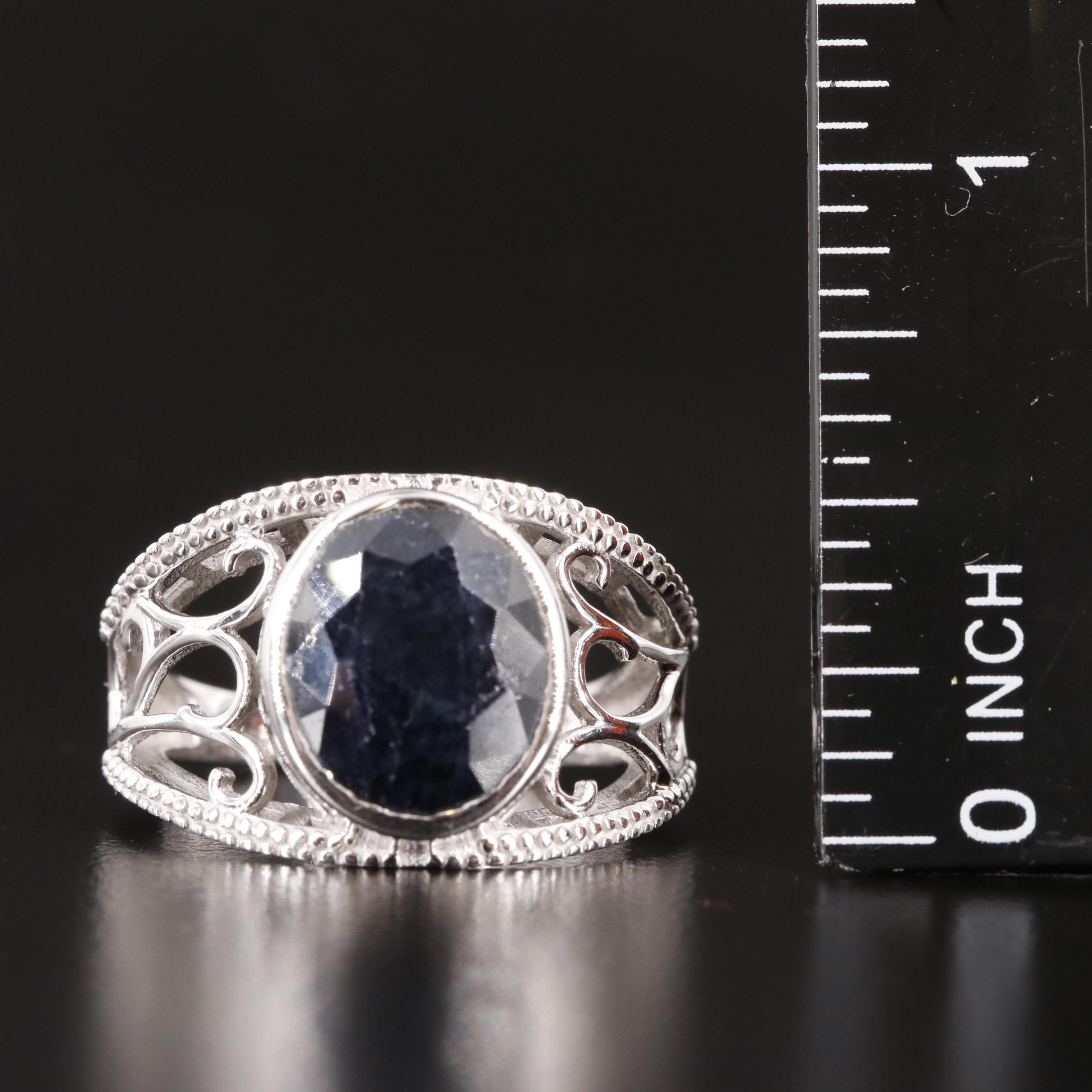 Sterling Filled Corundum Ring | EBTH