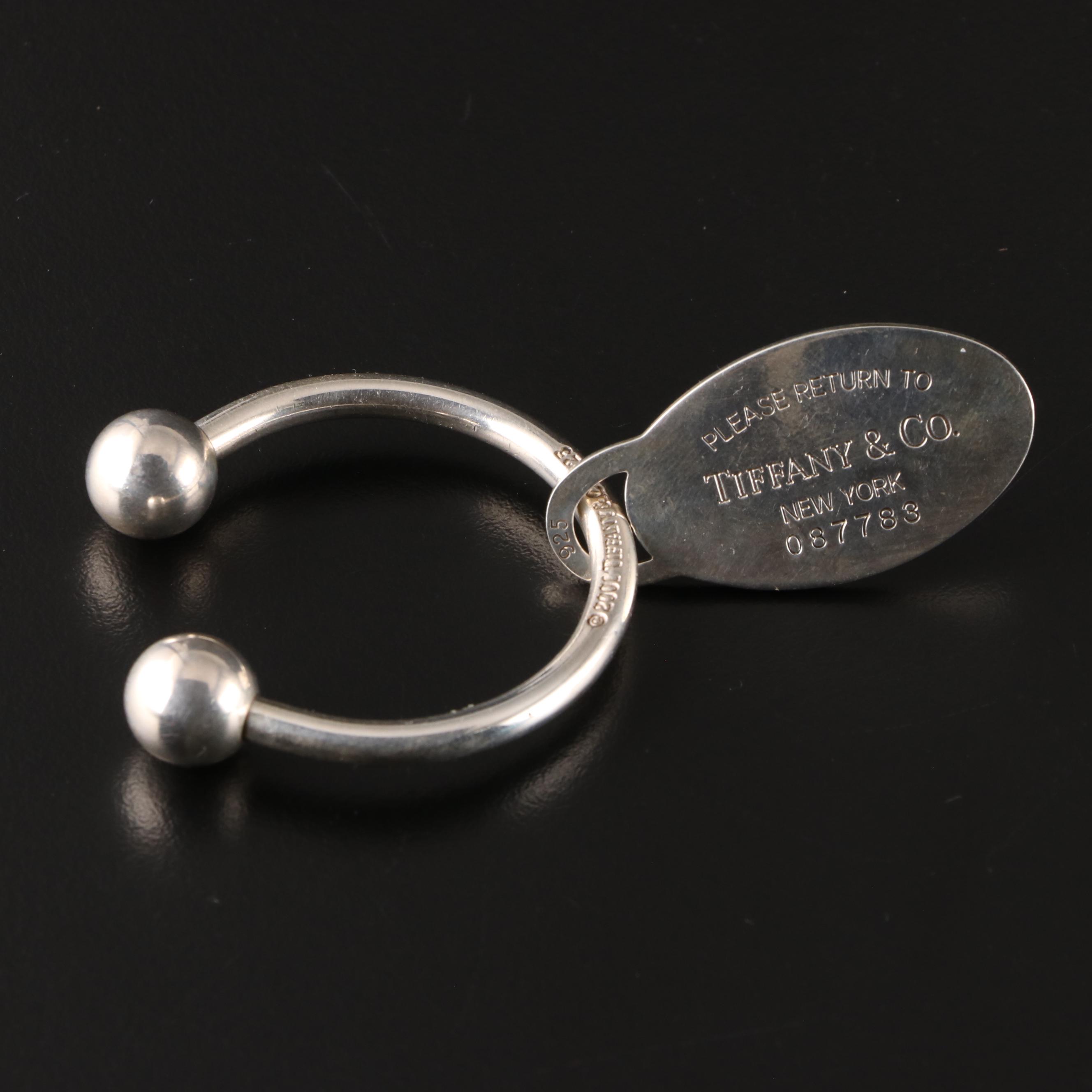 Tiffany & Co. Sterling Silver Key Ring, 2001 | EBTH