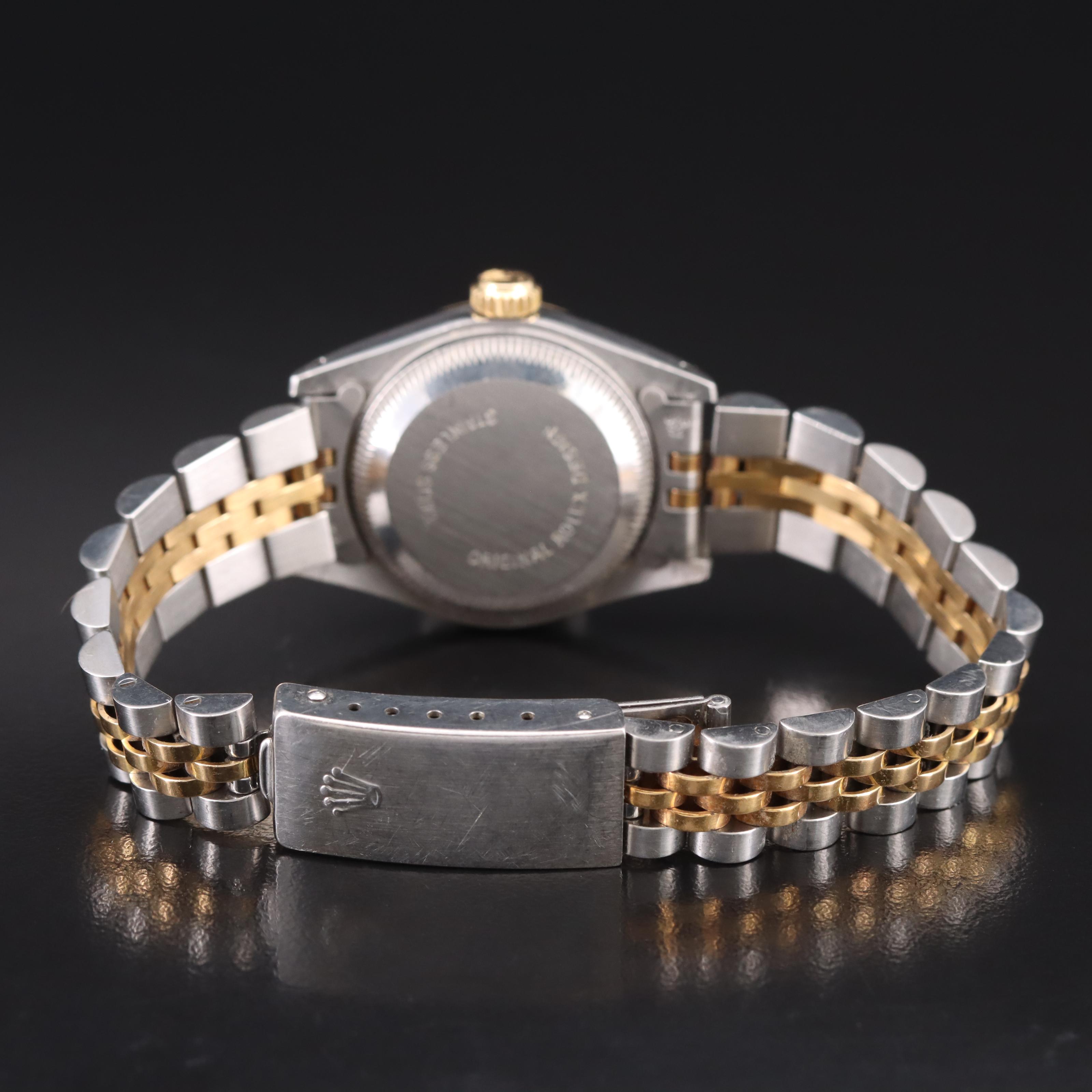 1985 Rolex Datejust 18K and Stainless Steel Wristwatch | EBTH