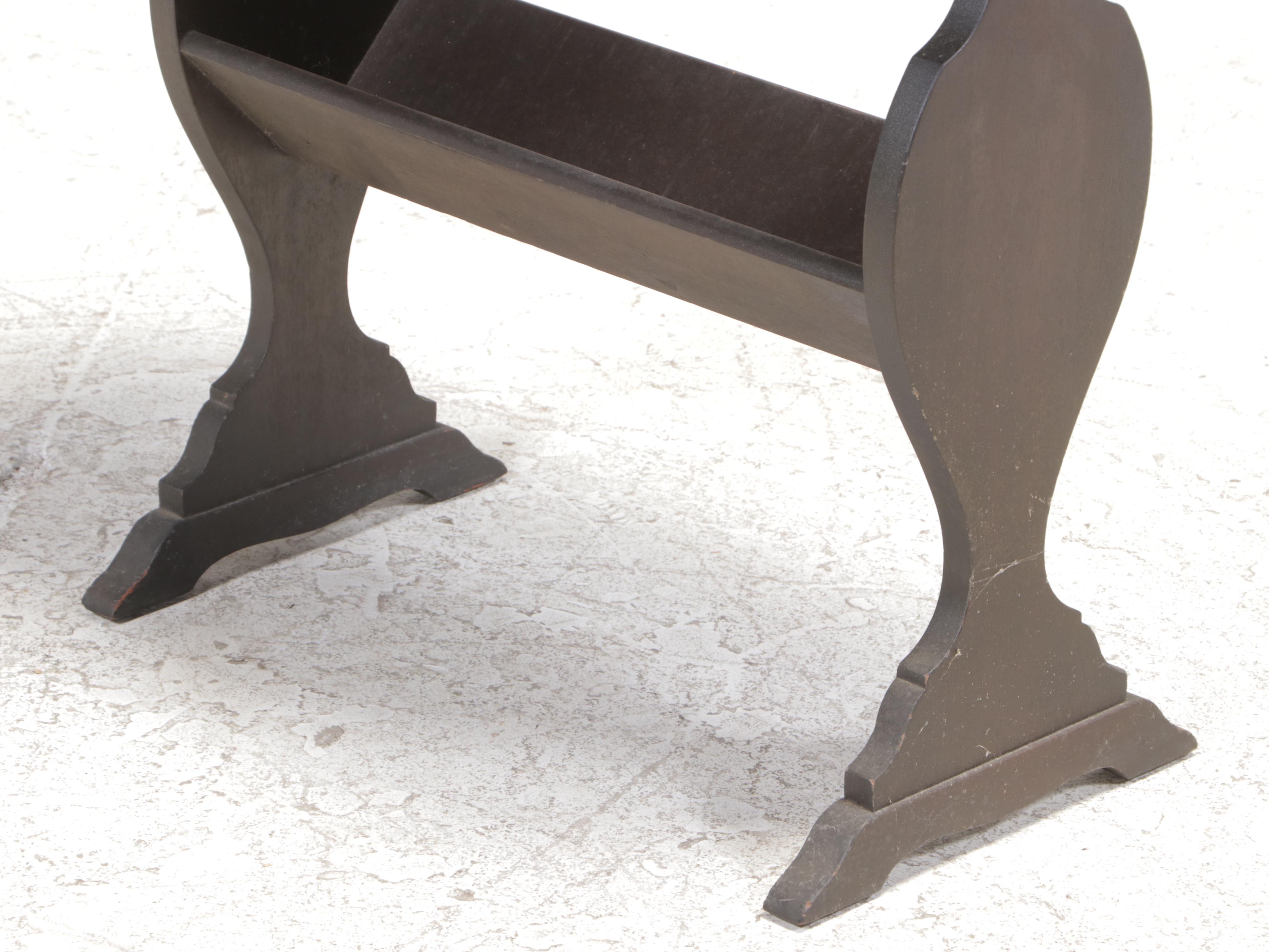 Hardwood Magazine Tables, Early to Mid 20th Century | EBTH