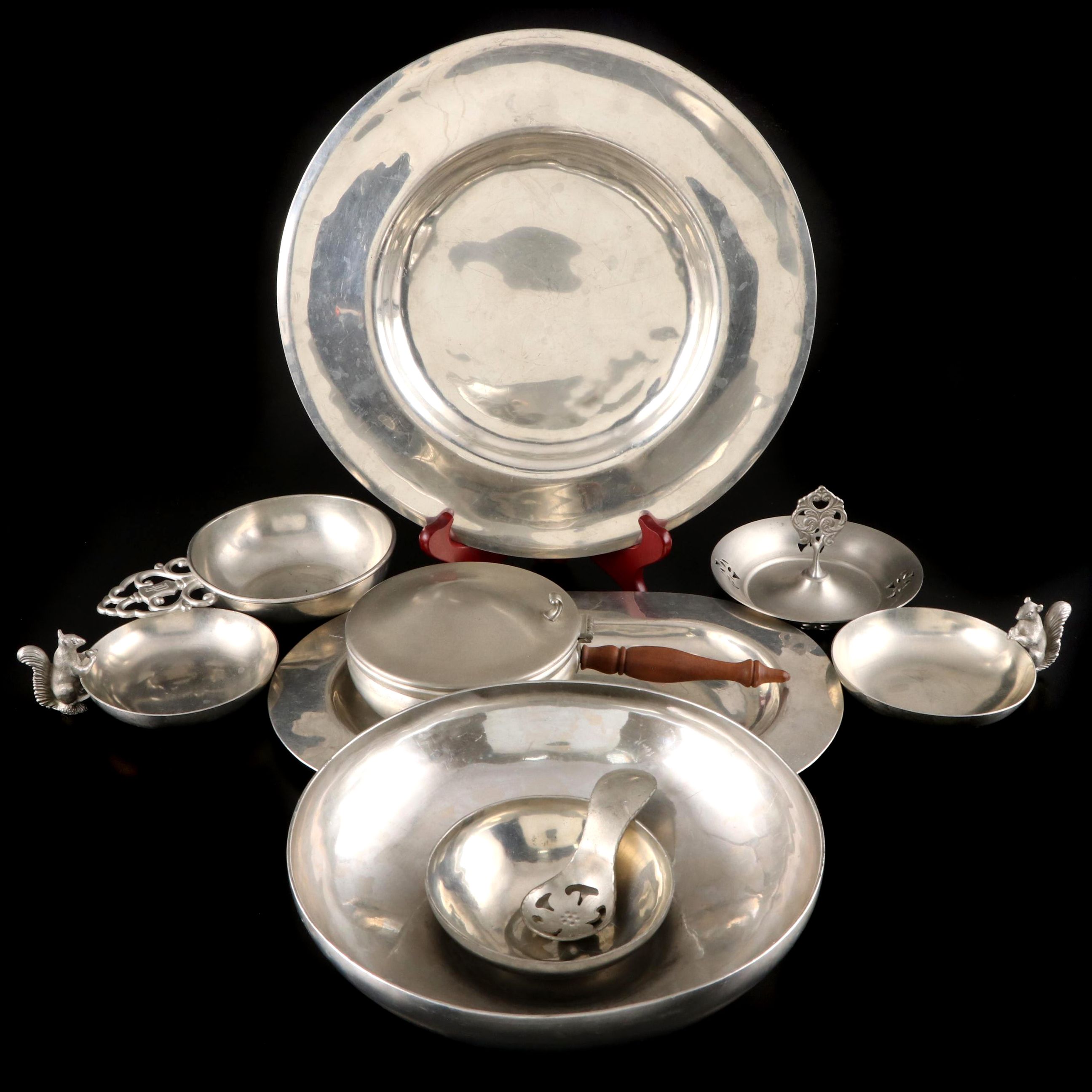 Riverwood Crafts Pewter Tableware with Assorted Pewter Collection | EBTH